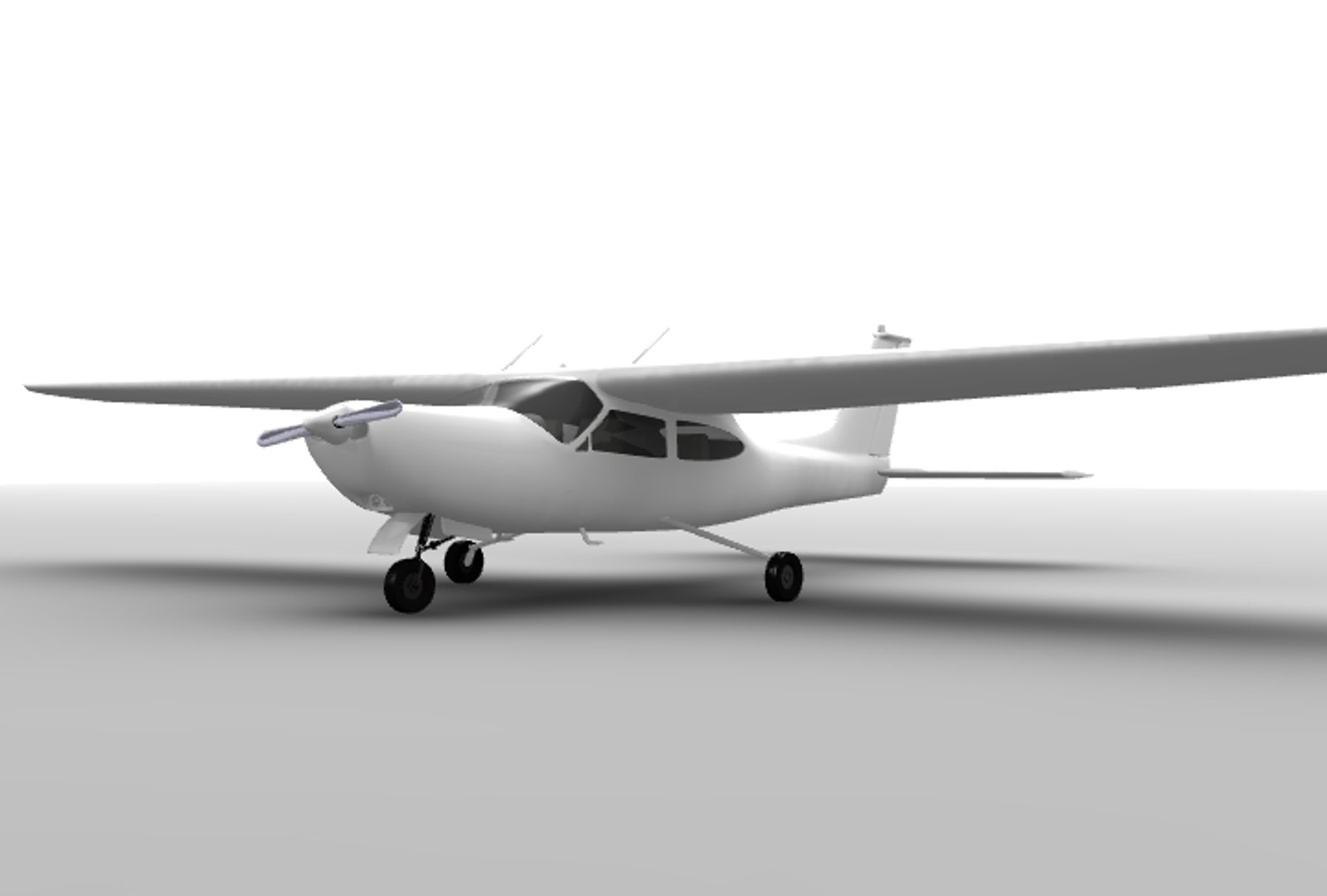 3d model cessna cardinal 177 plane