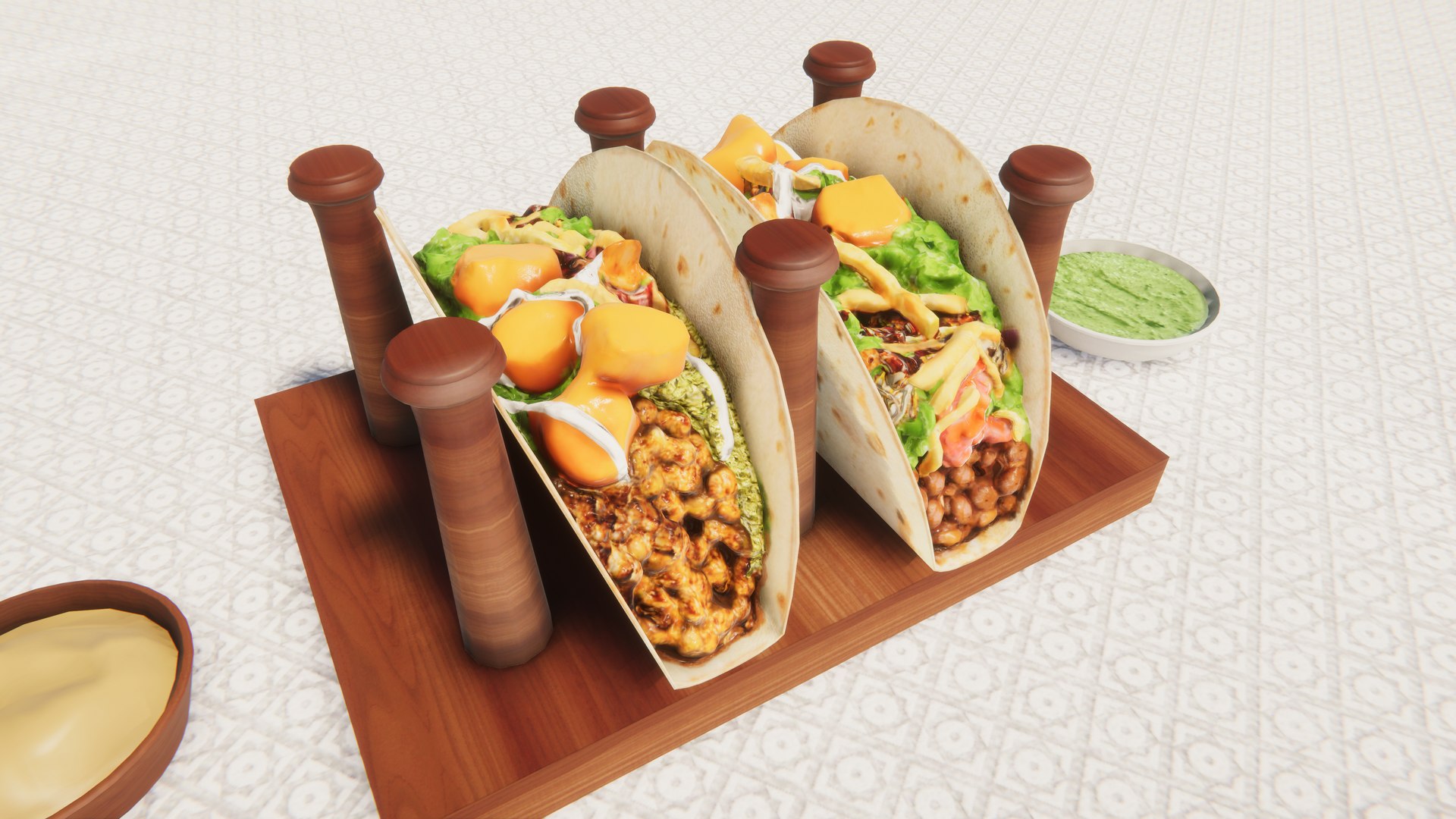 3D Model Taco - Mexican Food - TurboSquid 1817750