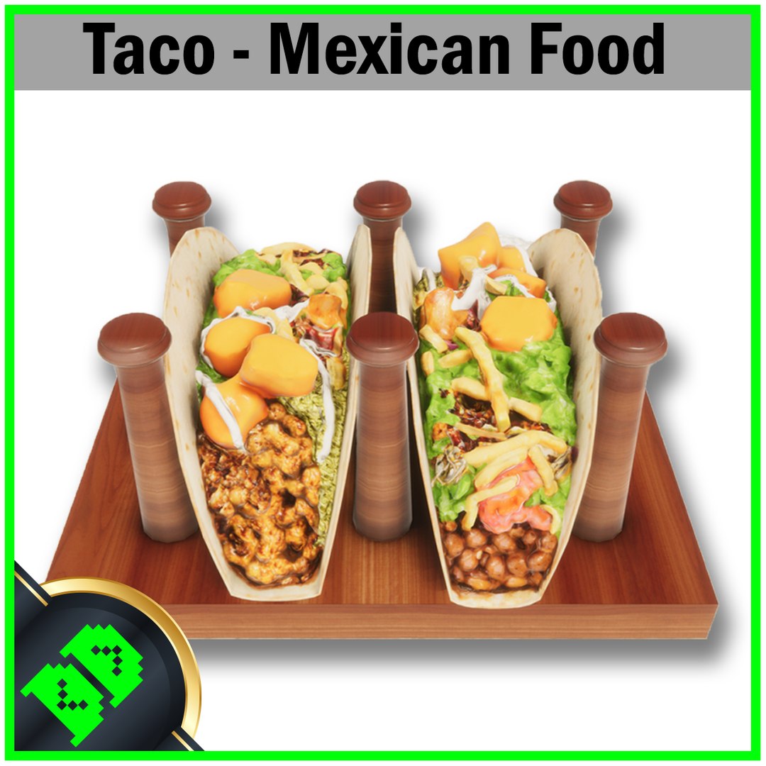 3D Model Taco - Mexican Food - TurboSquid 1817750