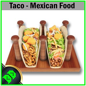 Taco 3D Models for Download | TurboSquid
