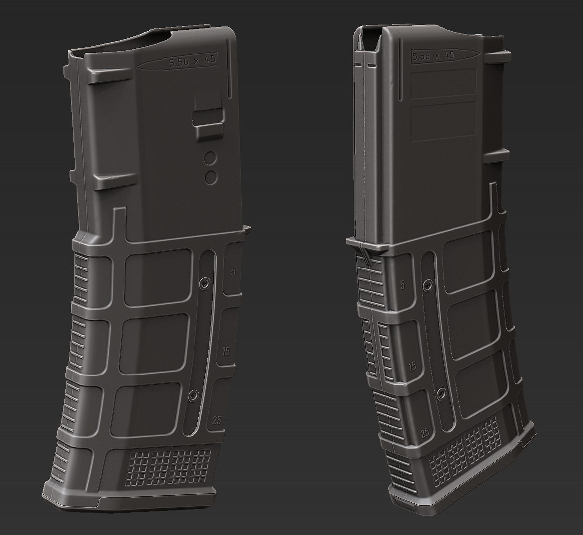MAGPUL AR15 PMAG Gen 3 30rd - High-poly 3D Model 3D - TurboSquid 2147776