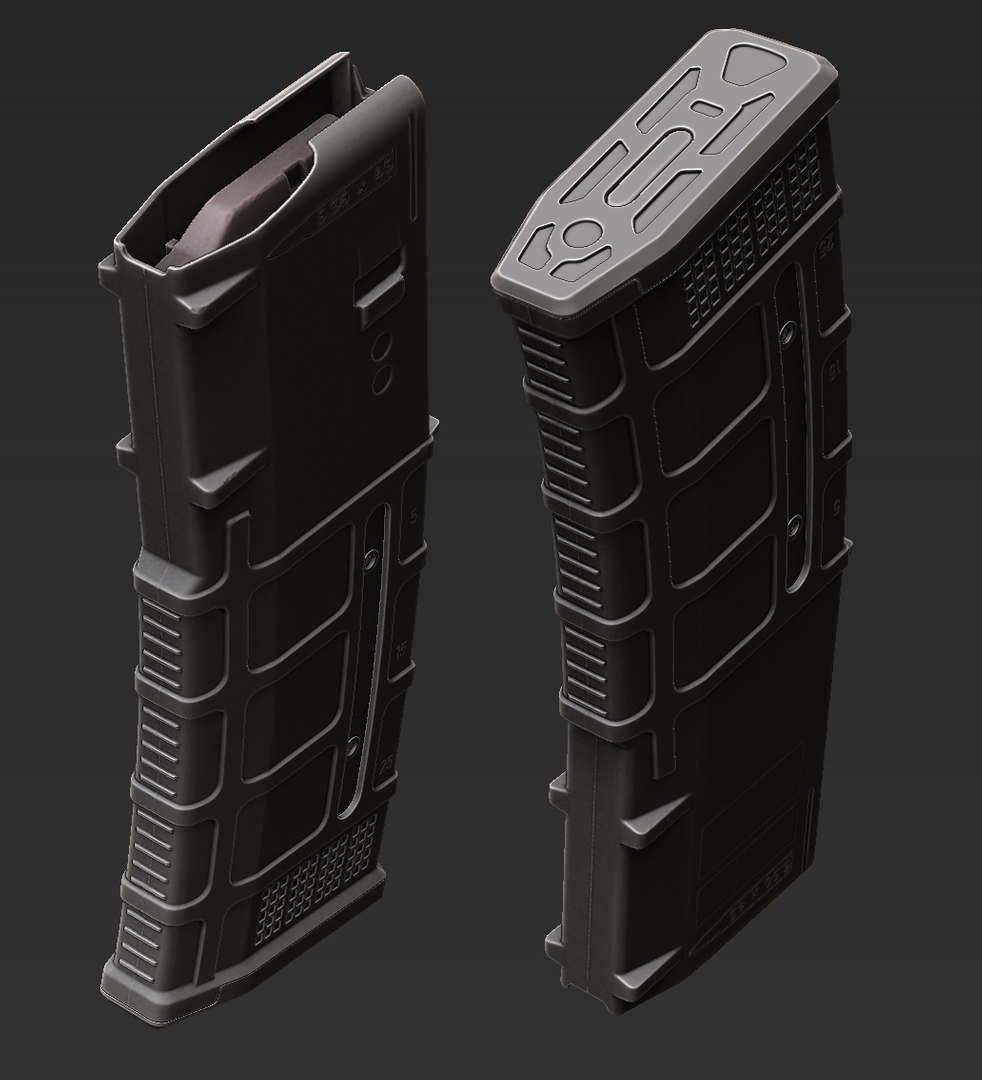 MAGPUL AR15 PMAG Gen 3 30rd - High-poly 3D Model 3D - TurboSquid 2147776