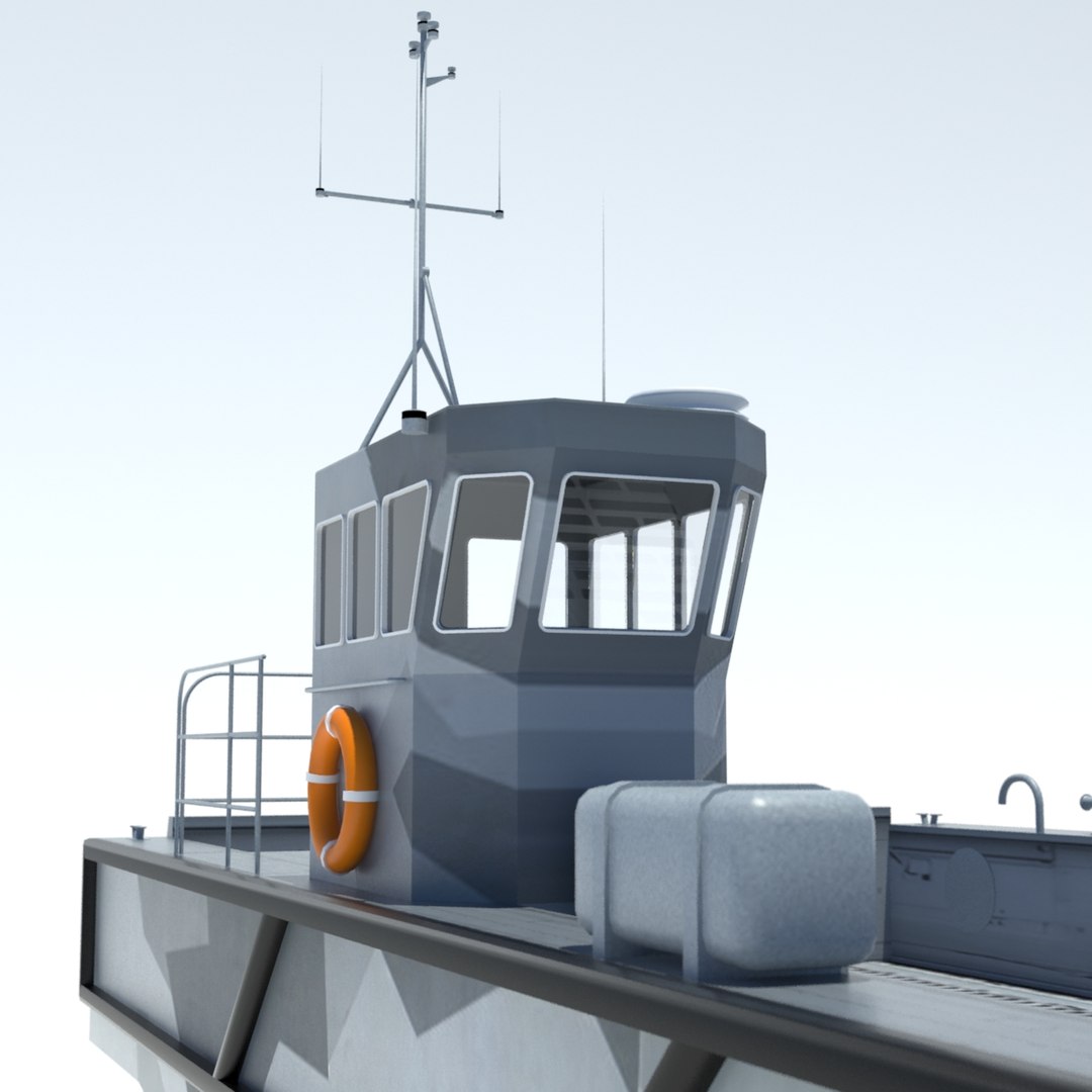 3d Max Landing Craft Ships