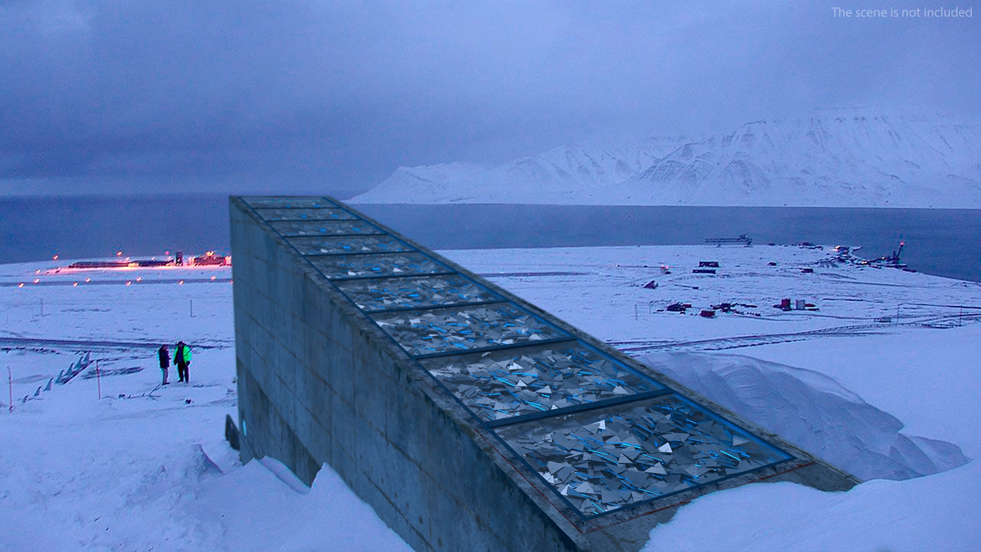 3D Svalbard Global Seed Vault - TurboSquid 2323656
