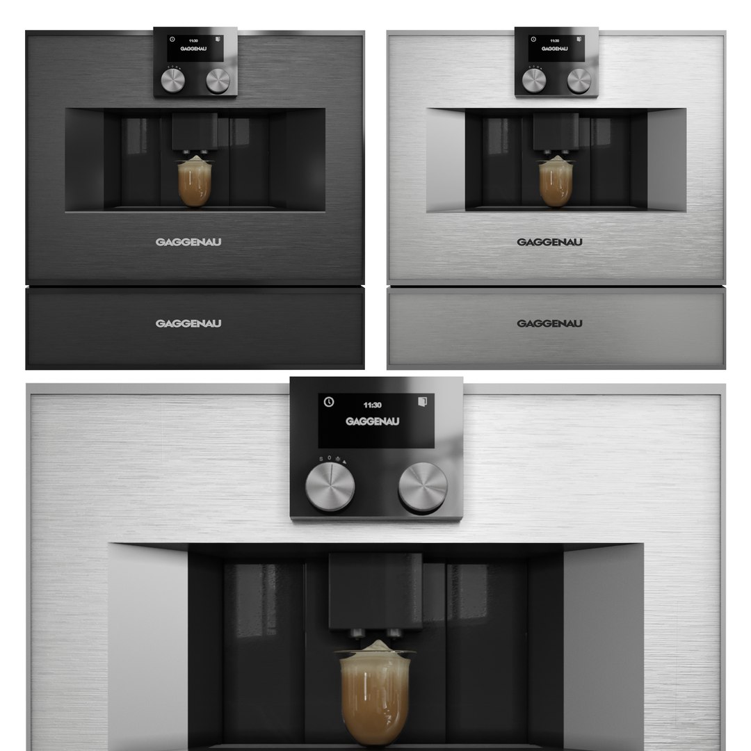 3D Gaggenau Oven Collection Vol 03 - TurboSquid 1924153