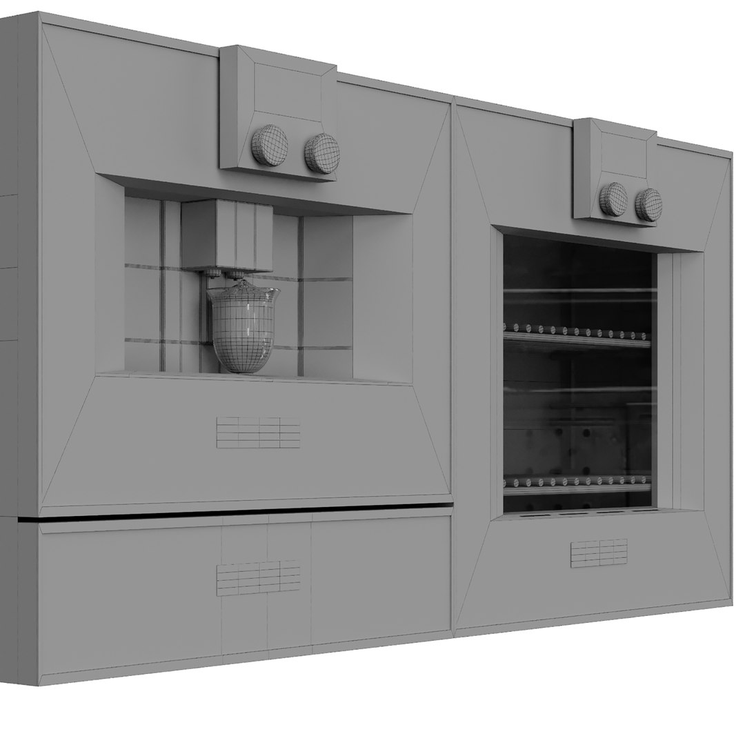 3D Gaggenau Oven Collection Vol 03 - TurboSquid 1924153