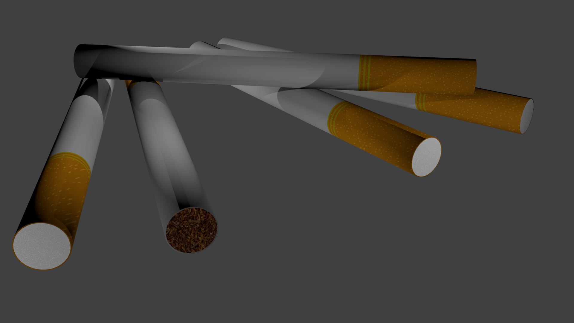 Cigarette Model - TurboSquid 1250554
