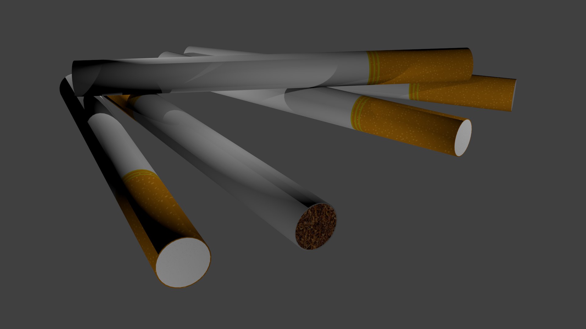 Cigarette Model - TurboSquid 1250554