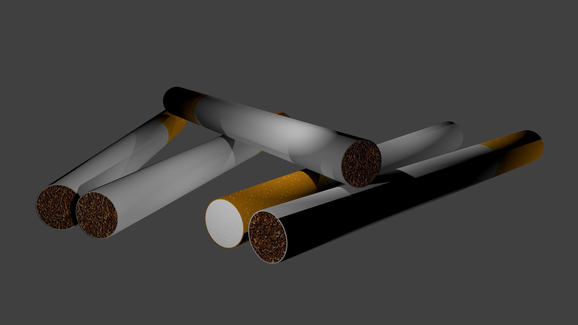 Cigarette Model - TurboSquid 1250554