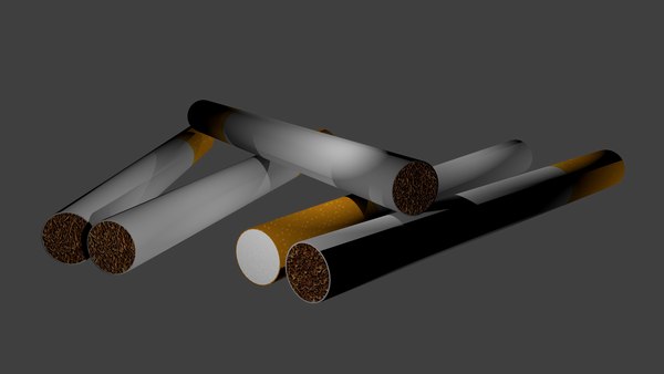 Cigarette model - TurboSquid 1250554