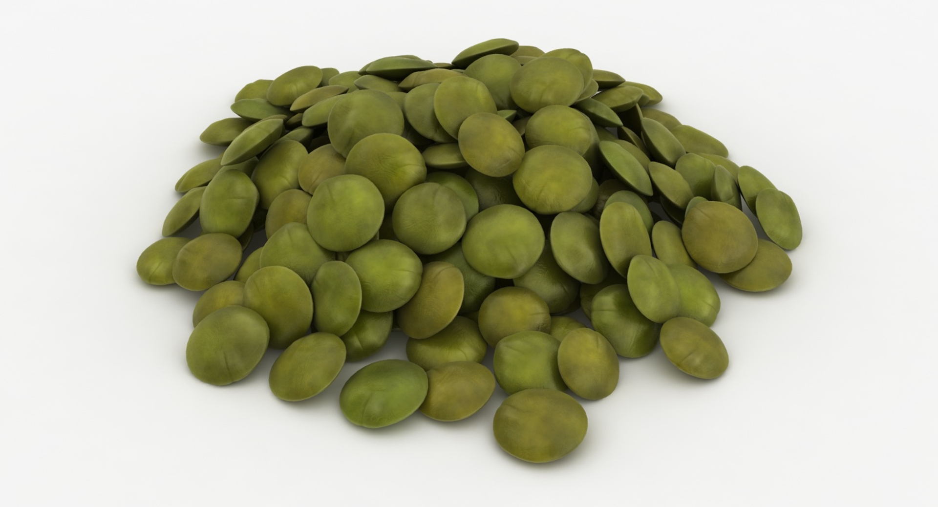 3D Realistic Lentils Pile - TurboSquid 1328311