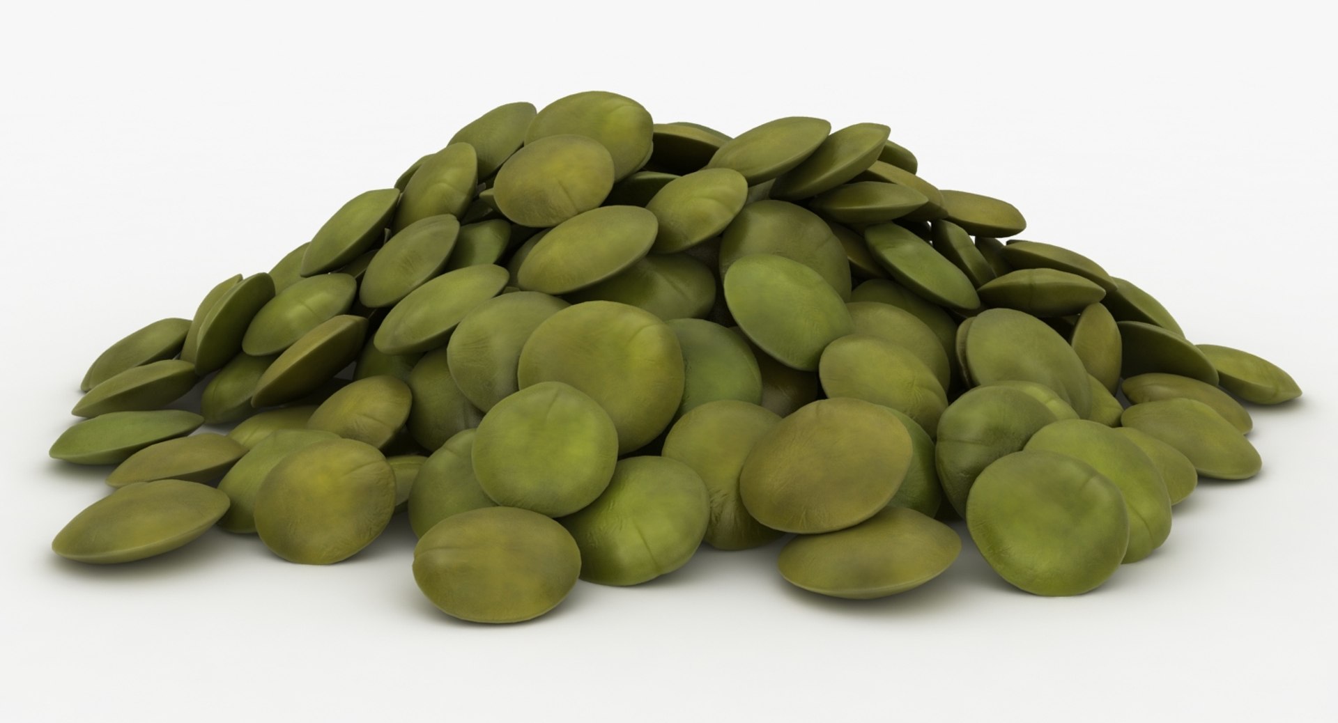 3D Realistic Lentils Pile - TurboSquid 1328311