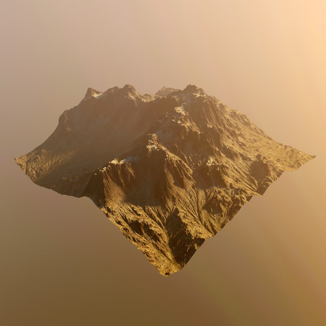 3D Terrain Landscape - TurboSquid 1664820