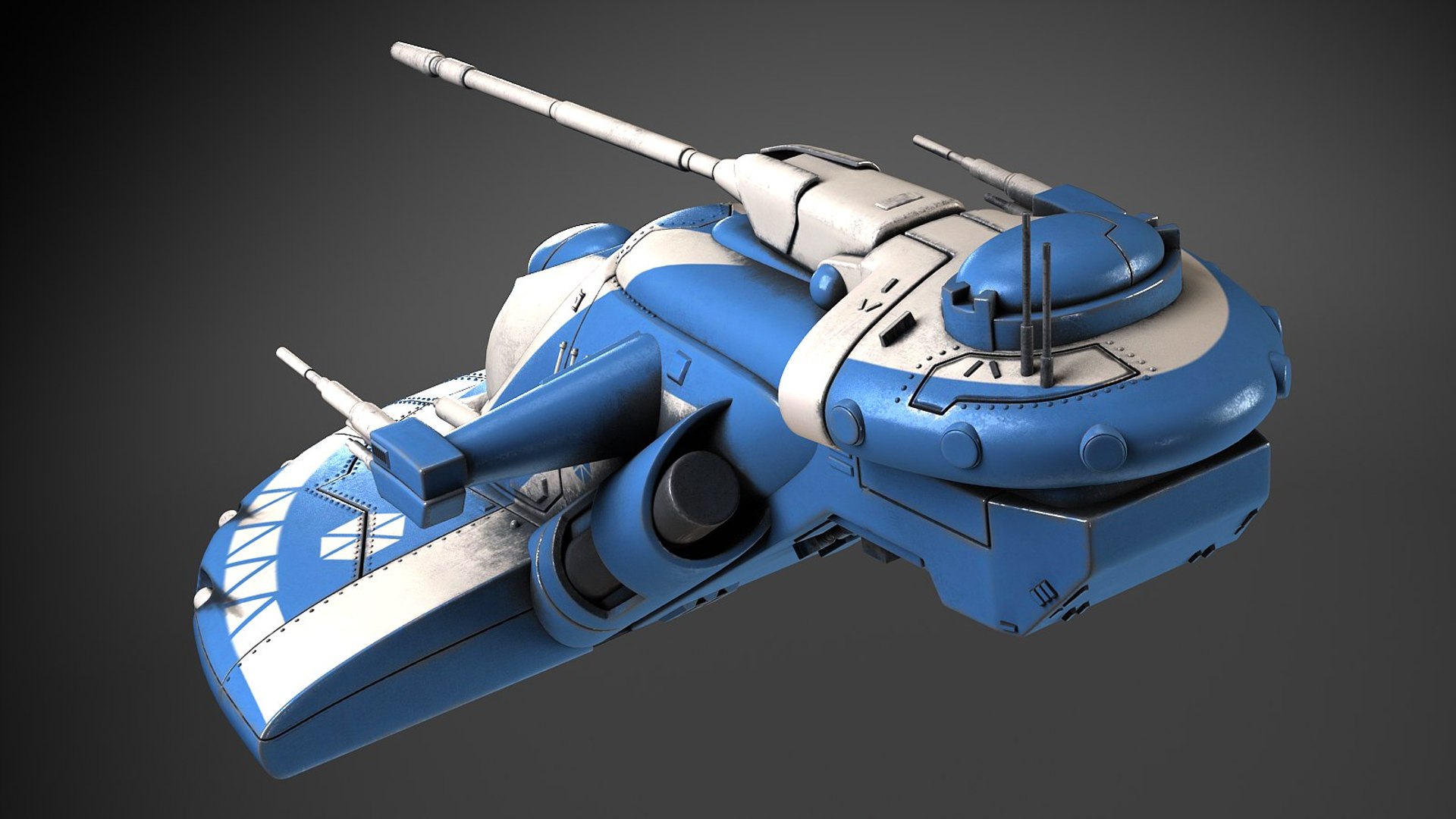 3d star wars aat model