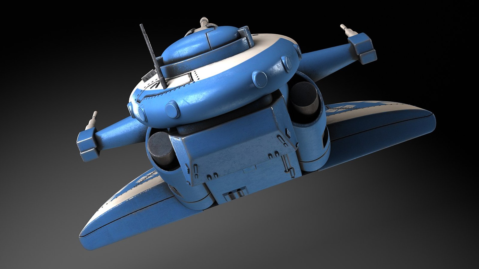3d star wars aat model
