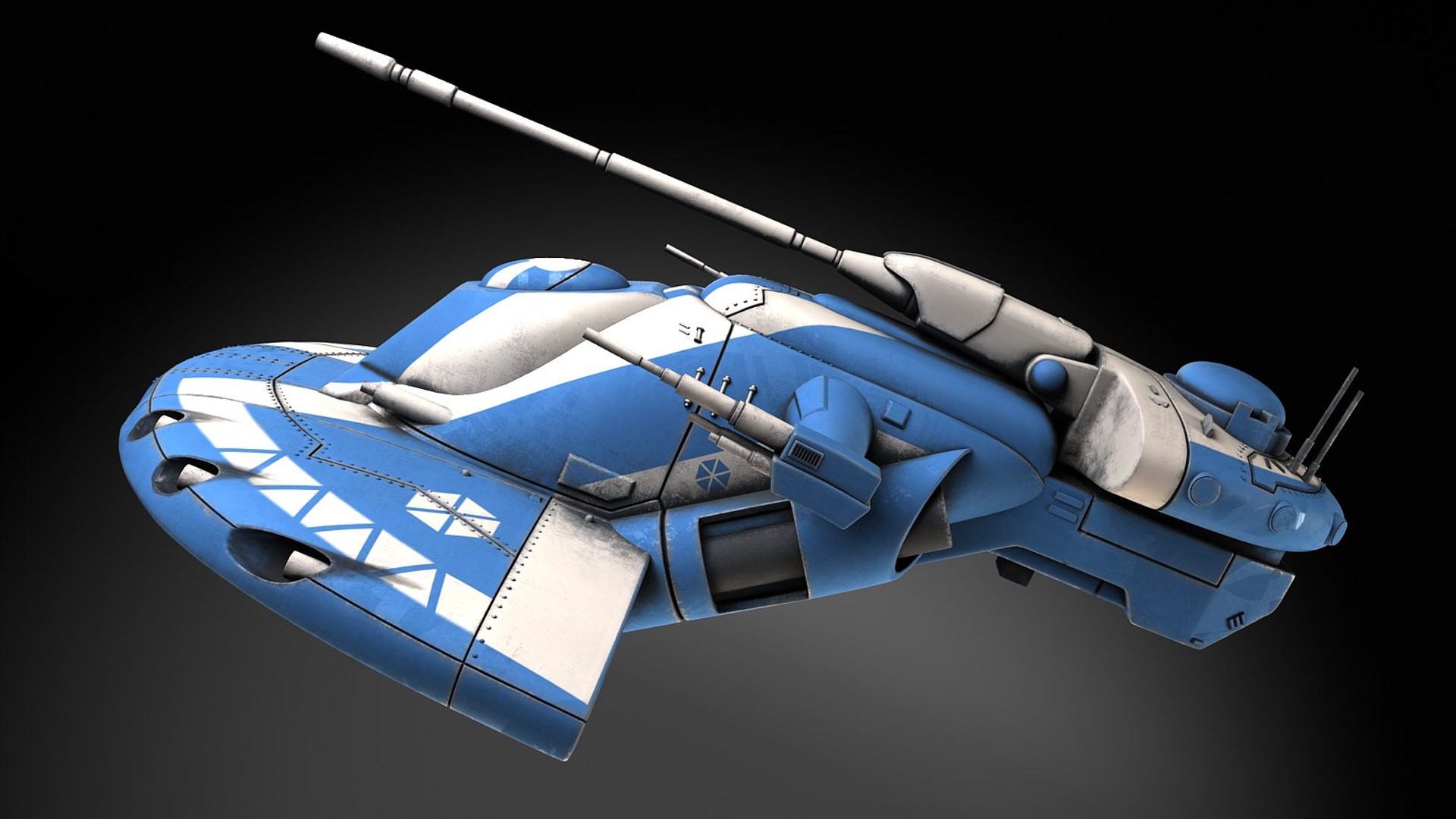 3d star wars aat model