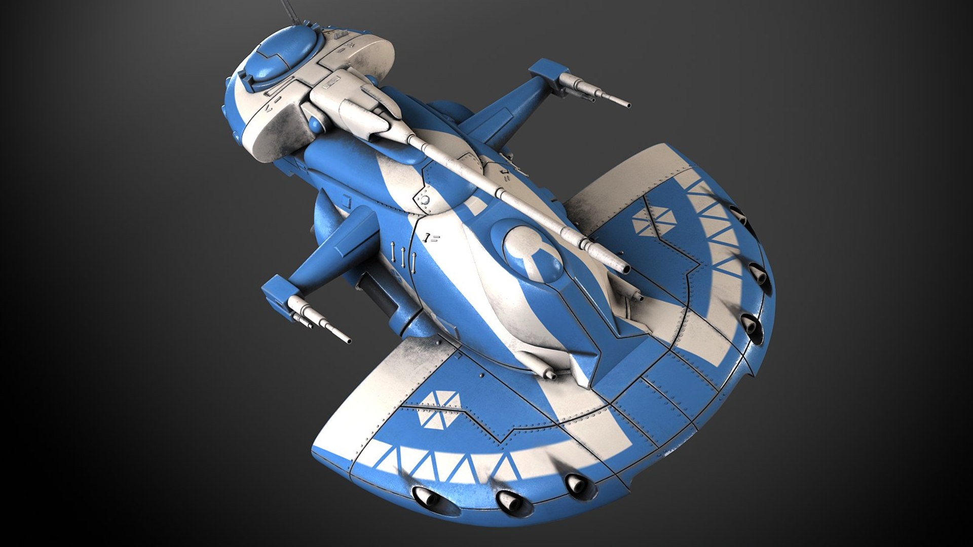 3d star wars aat model