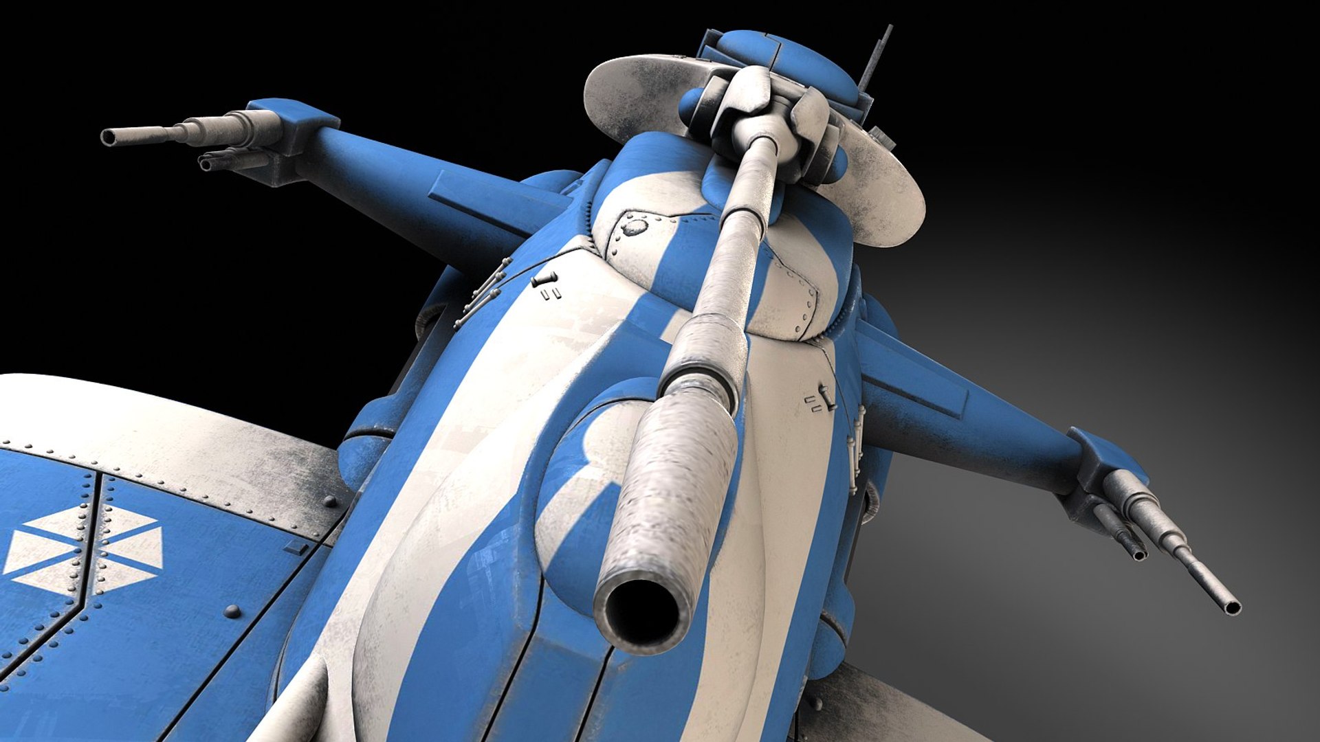 3d star wars aat model