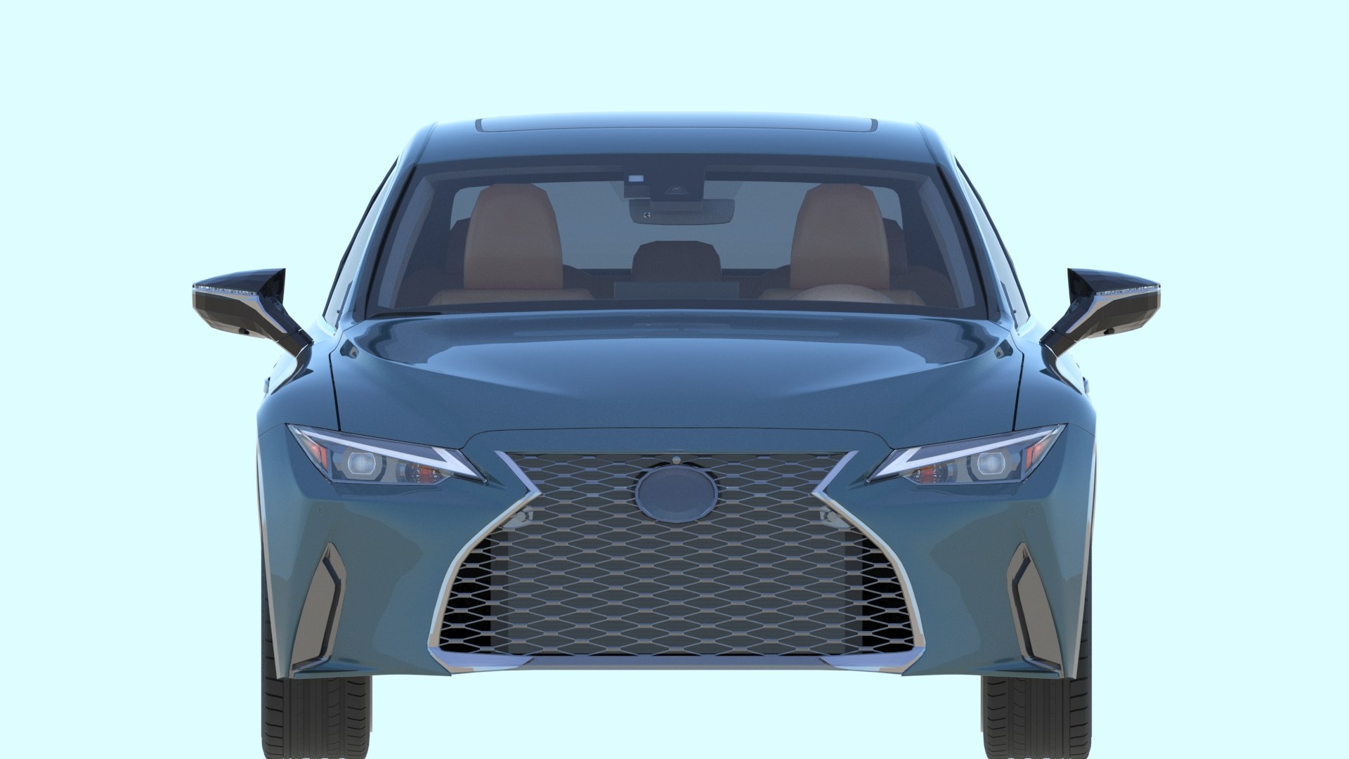 3D Lexus IS Car - TurboSquid 2201975