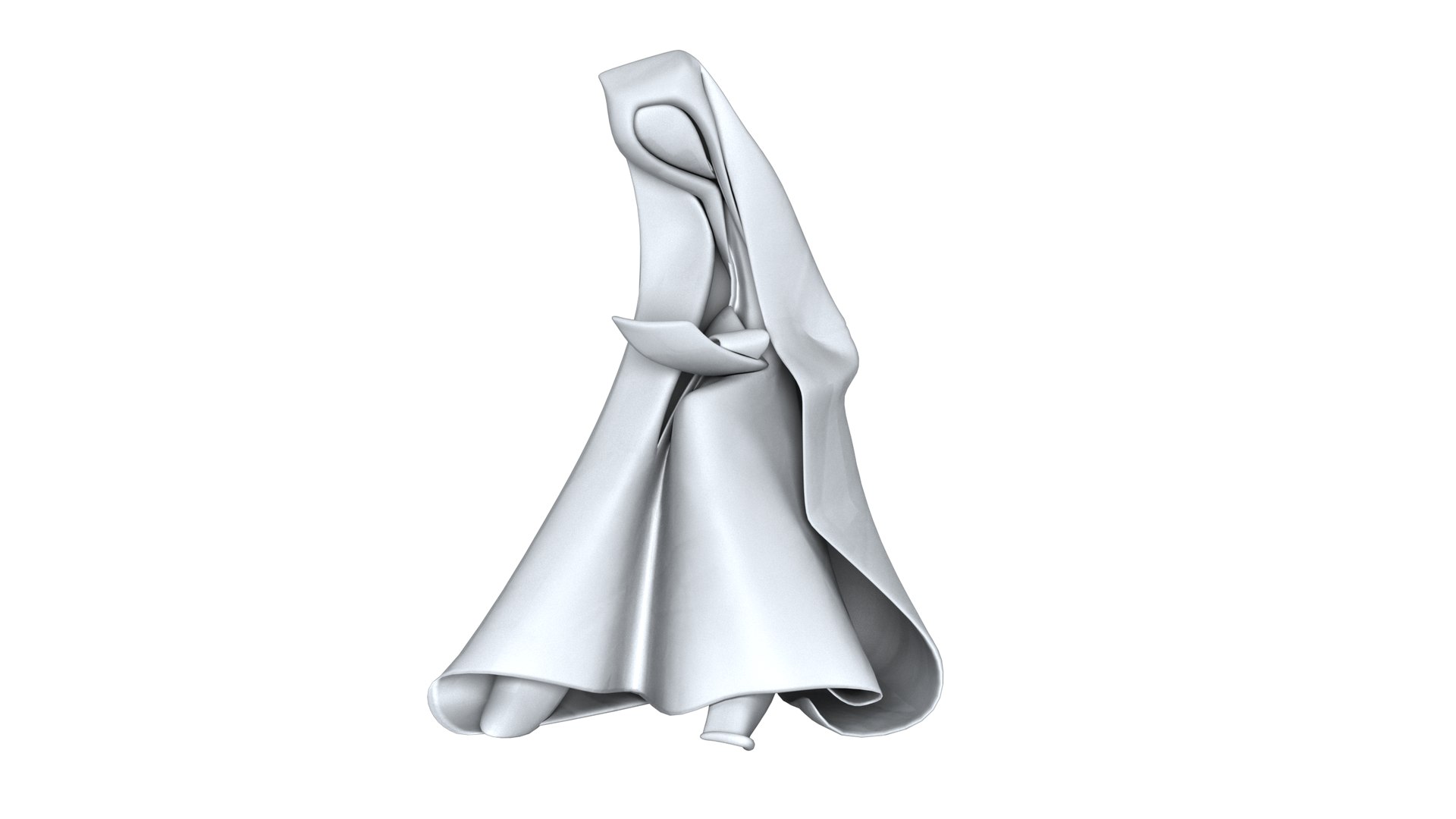 Origami Sage 3D Model - TurboSquid 1819967