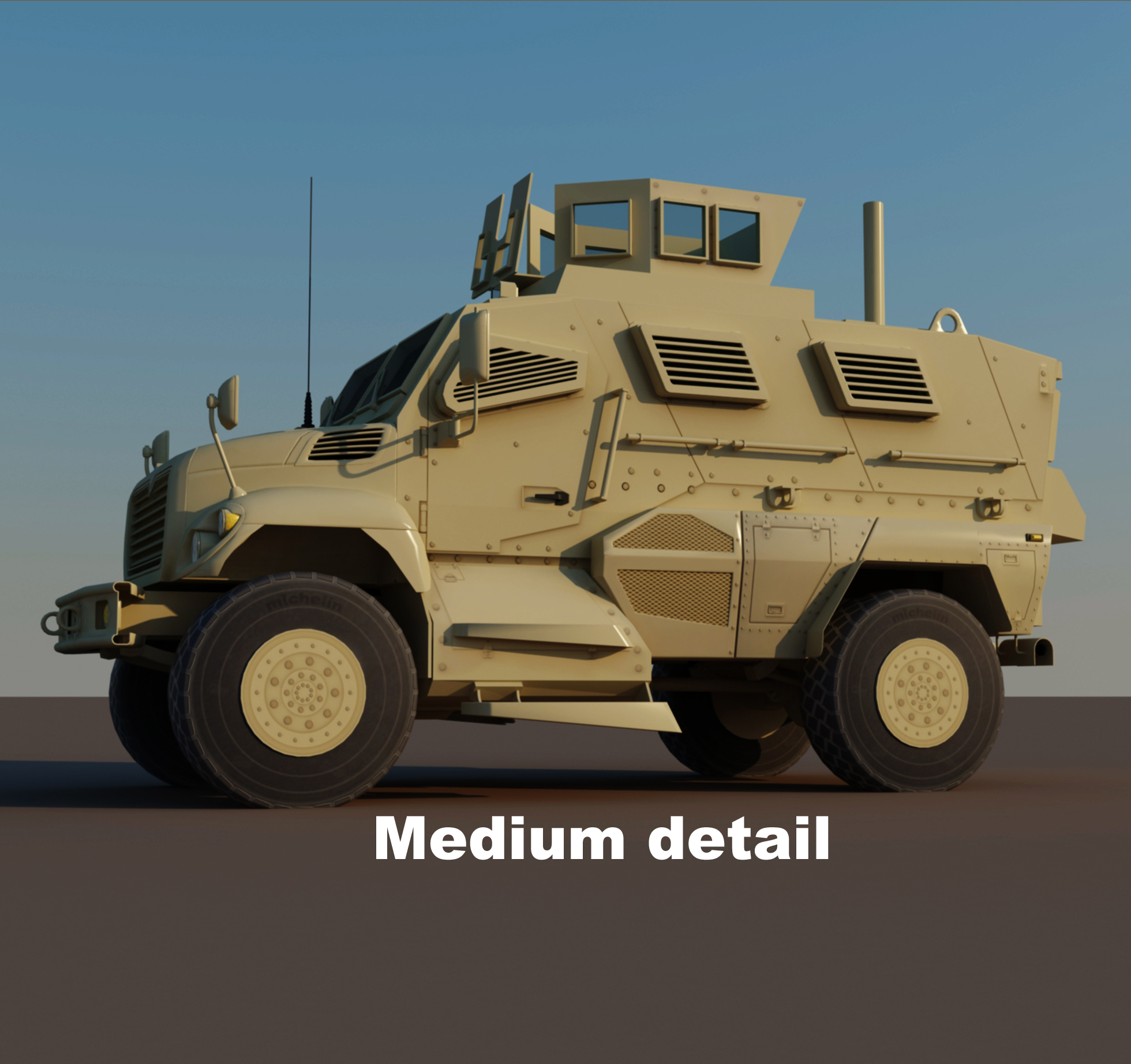 3d mrap vehicles caiman buffalo