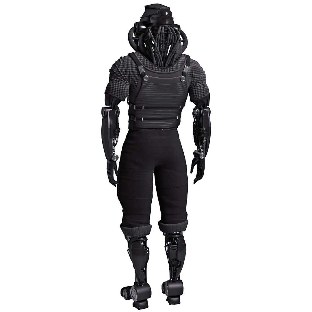 Humanoid robot 3D model - TurboSquid 1959224