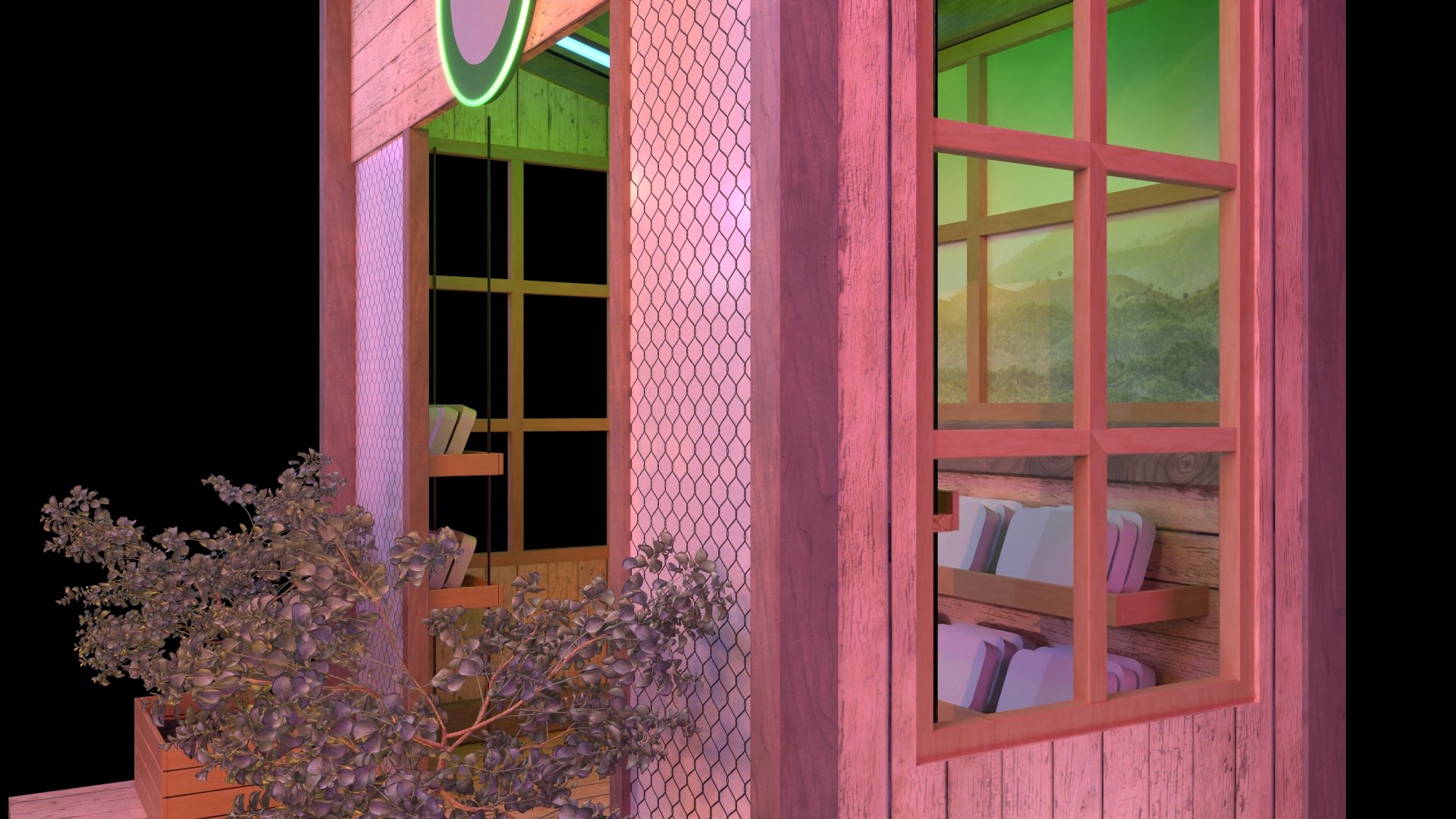 Orchard booth 3D model - TurboSquid 2163990