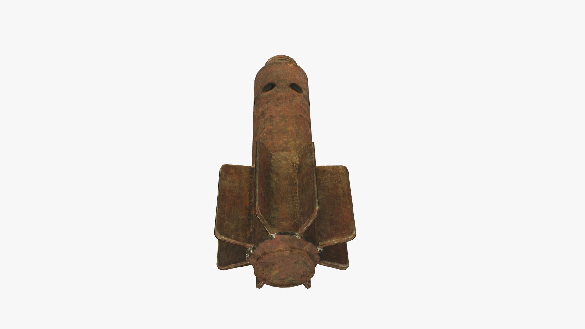 3D model Mortar Shell base 3D model - TurboSquid 2180418