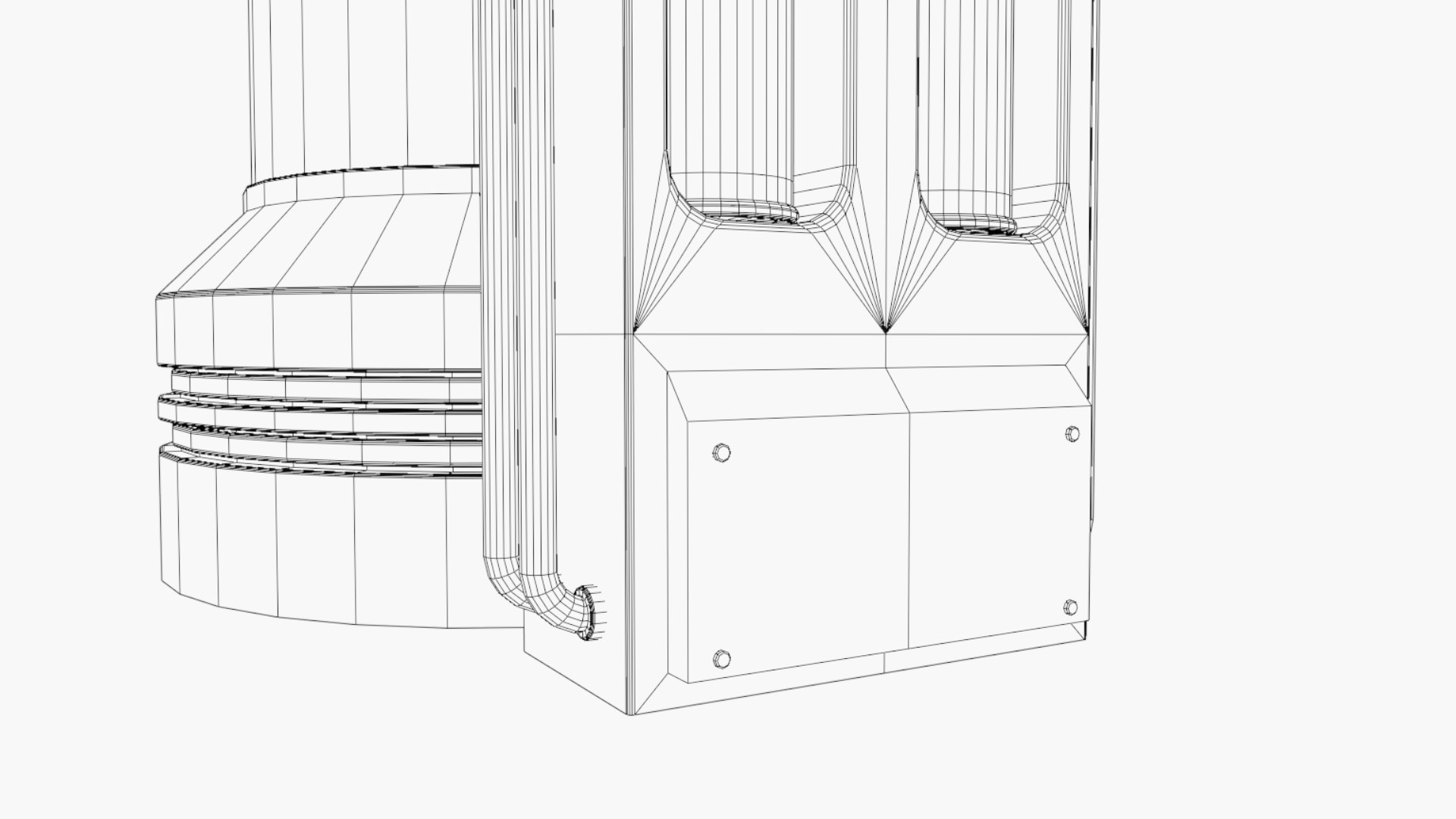 Sci-Fi Chamber 3D Model - TurboSquid 1771676