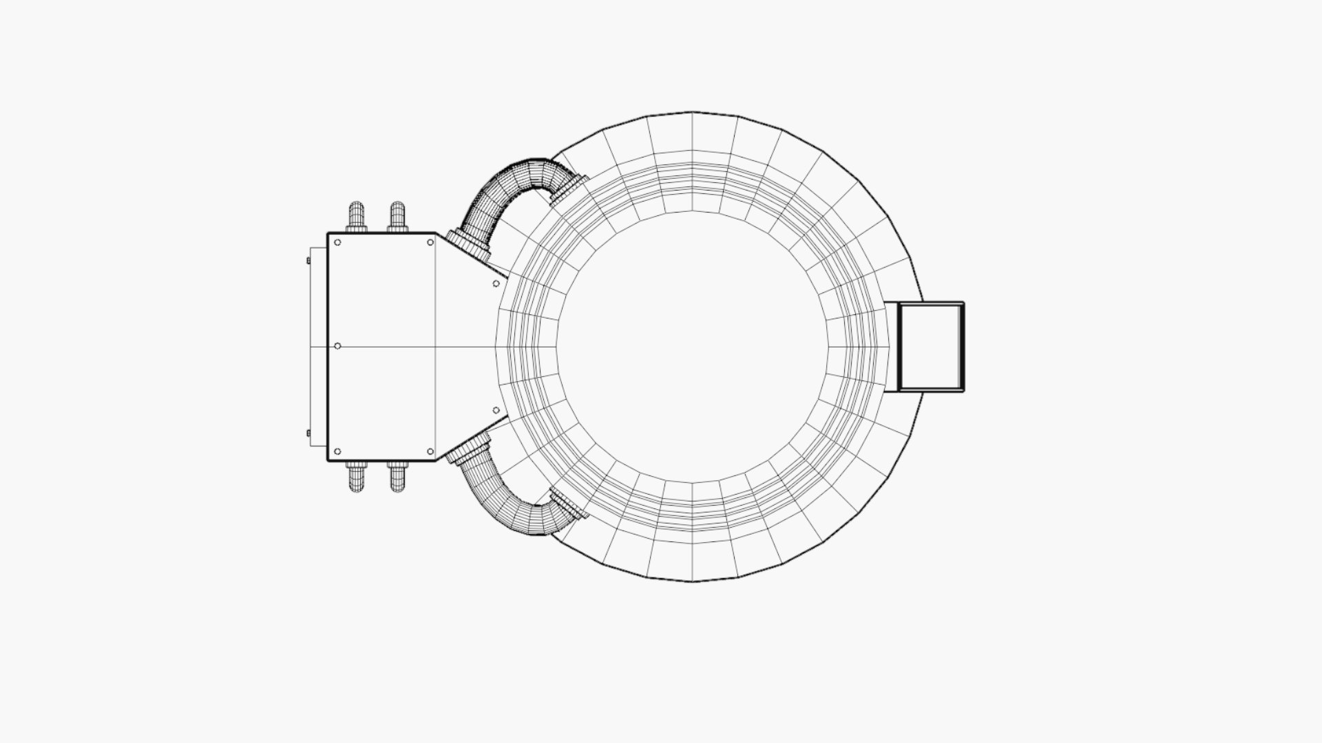 Sci-Fi Chamber 3D Model - TurboSquid 1771676