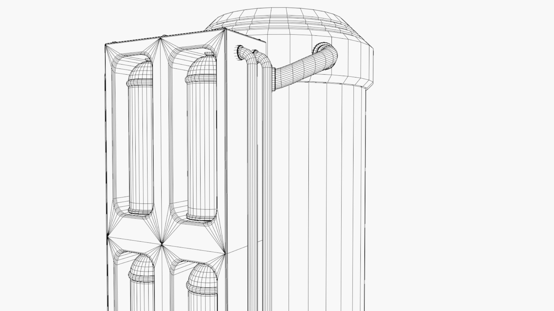 Sci-Fi Chamber 3D Model - TurboSquid 1771676