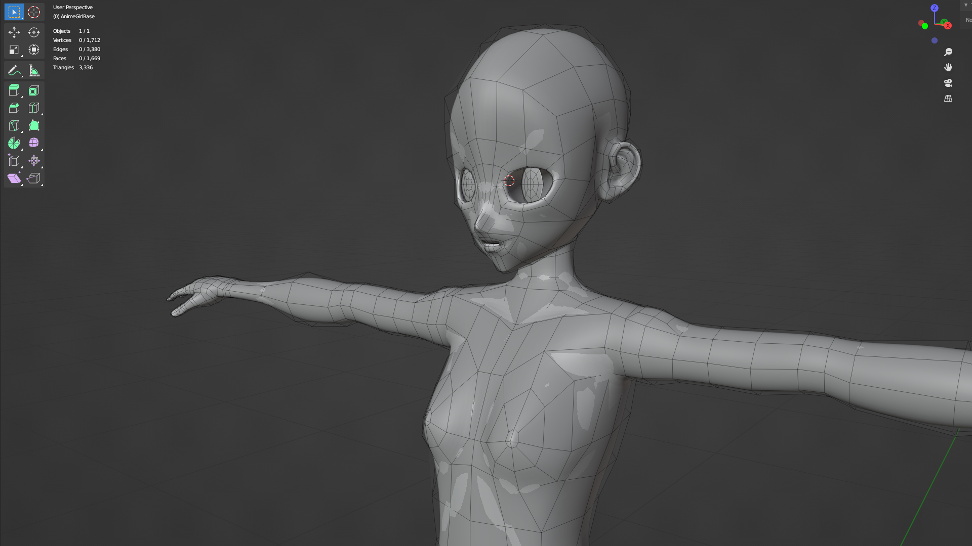 3D base anime - TurboSquid 1669170