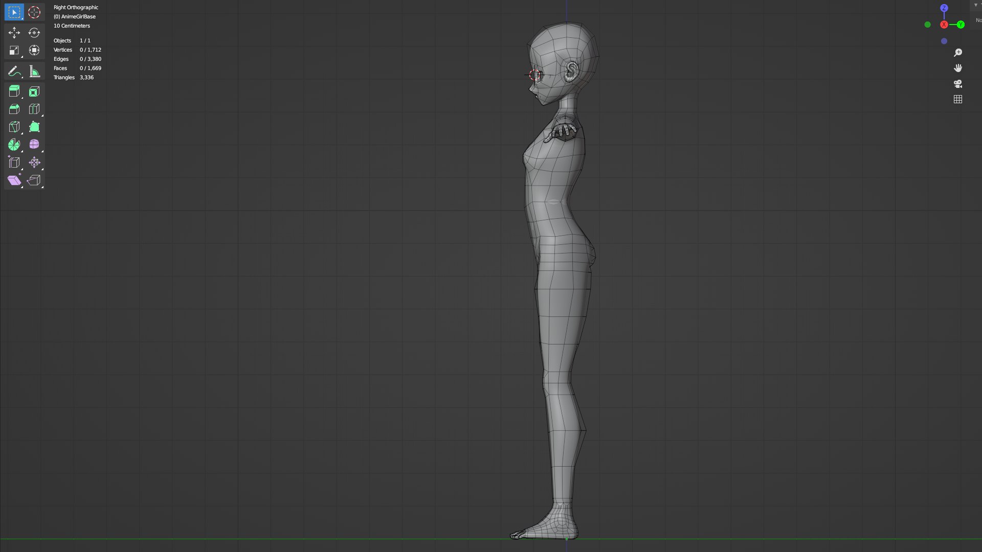 3D Base Anime - TurboSquid 1669170