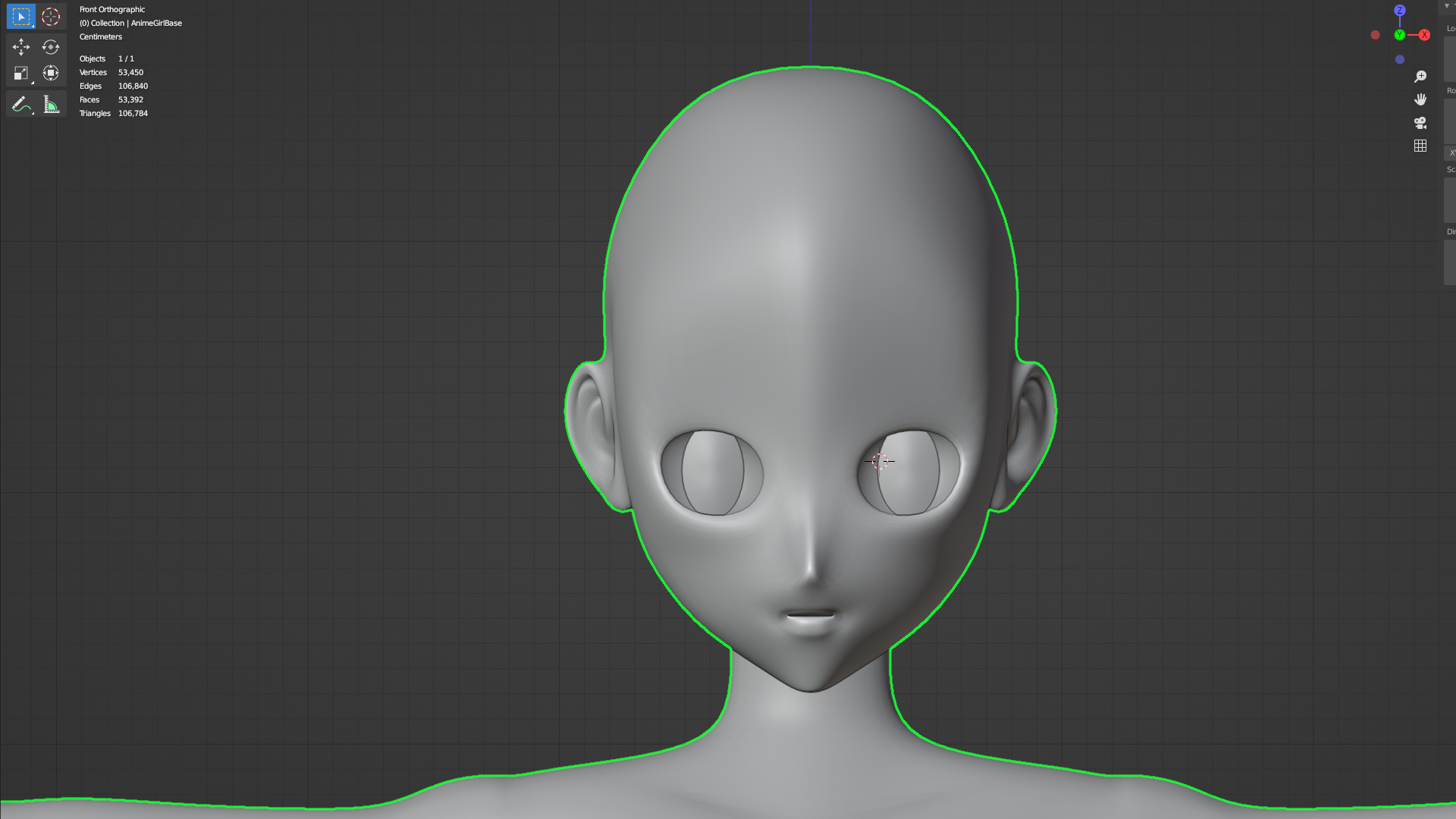 3D base anime - TurboSquid 1669170