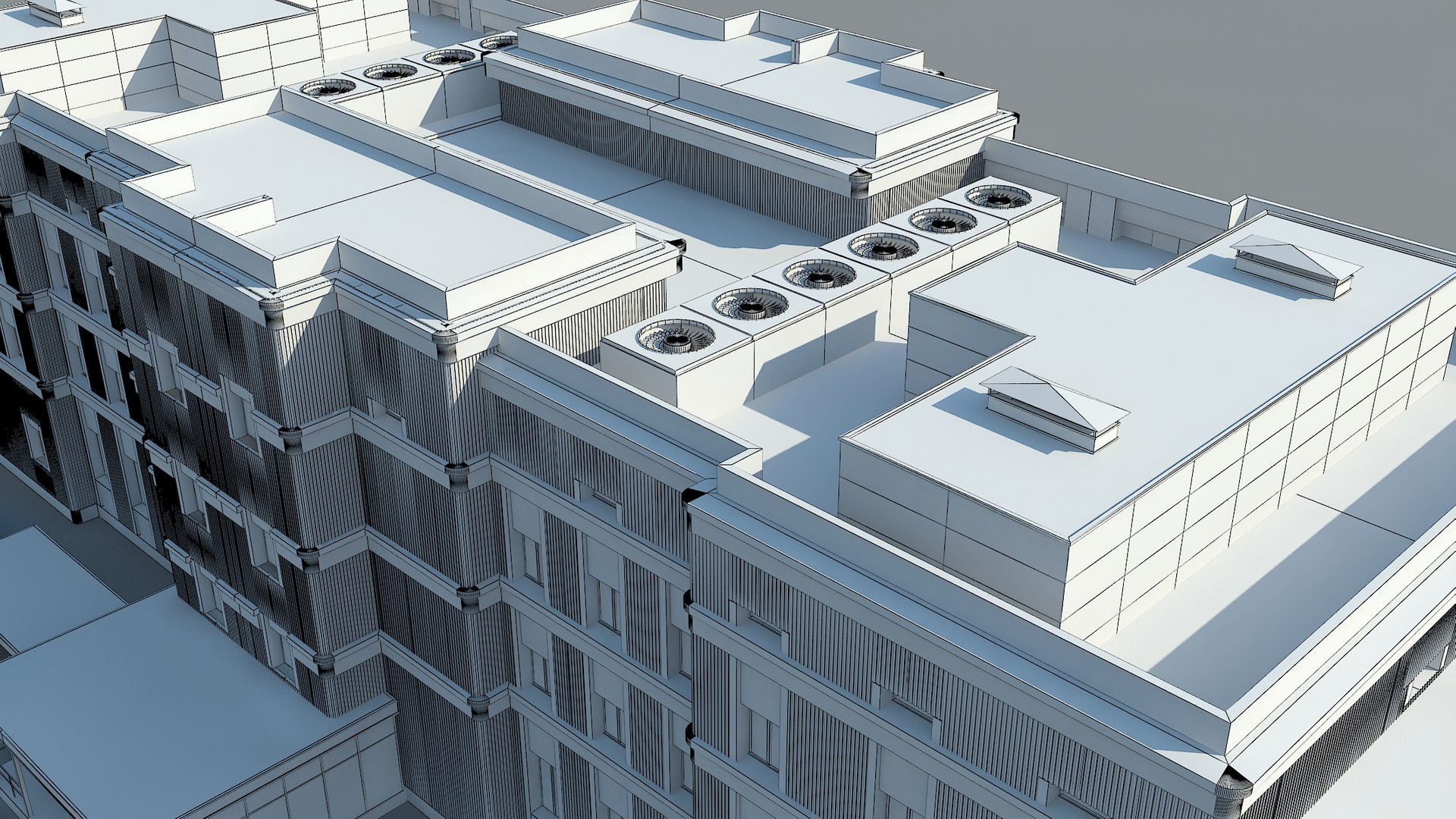 Hospital Building 3D Model - TurboSquid 1627855