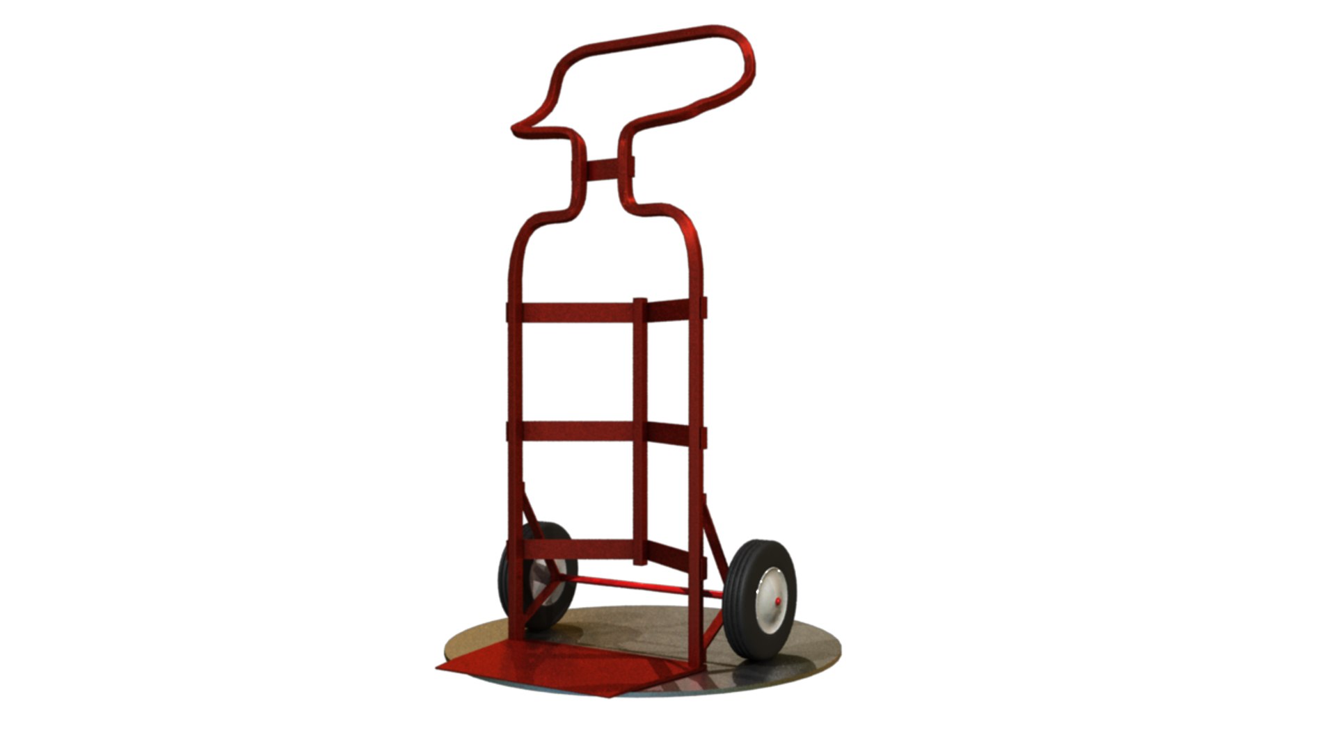 Hand Truck Dolly 3d Ma