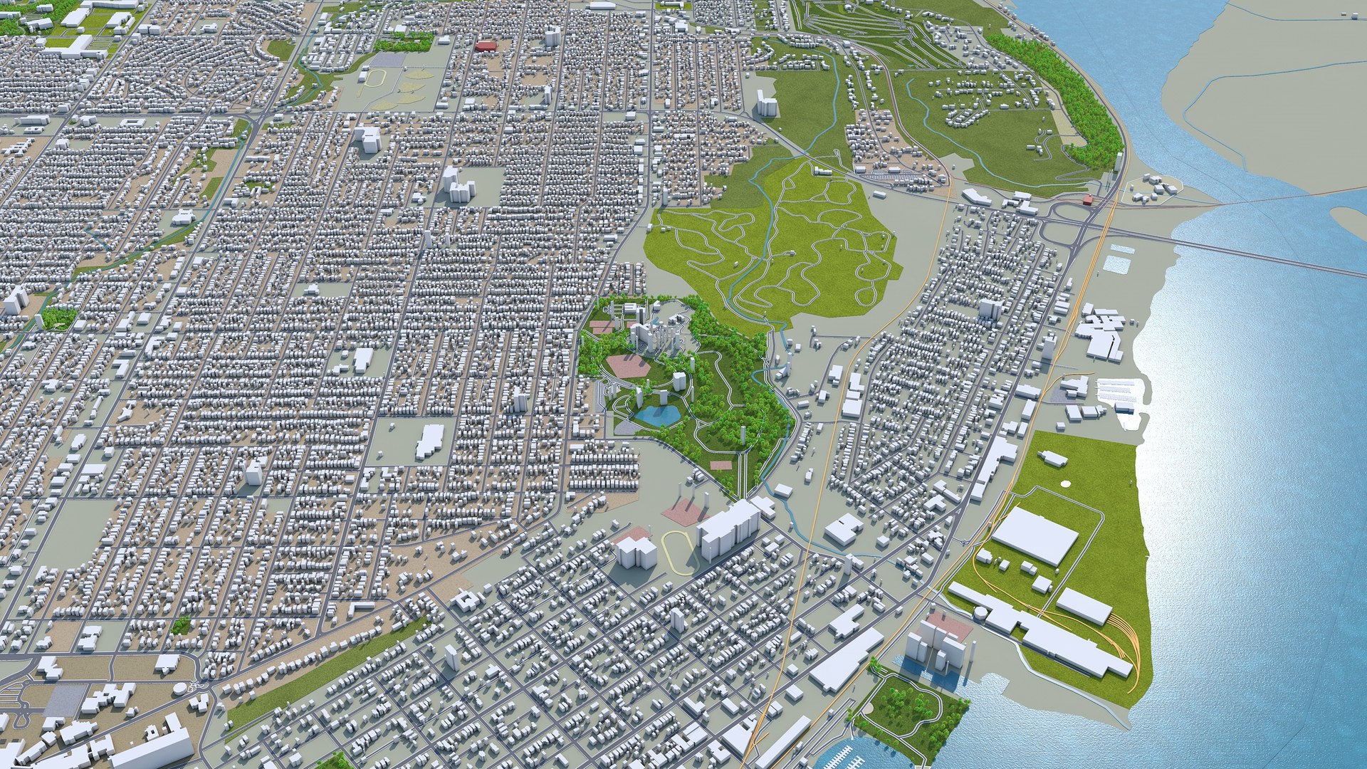 3D Model Peoria Illinois USA - TurboSquid 1720502