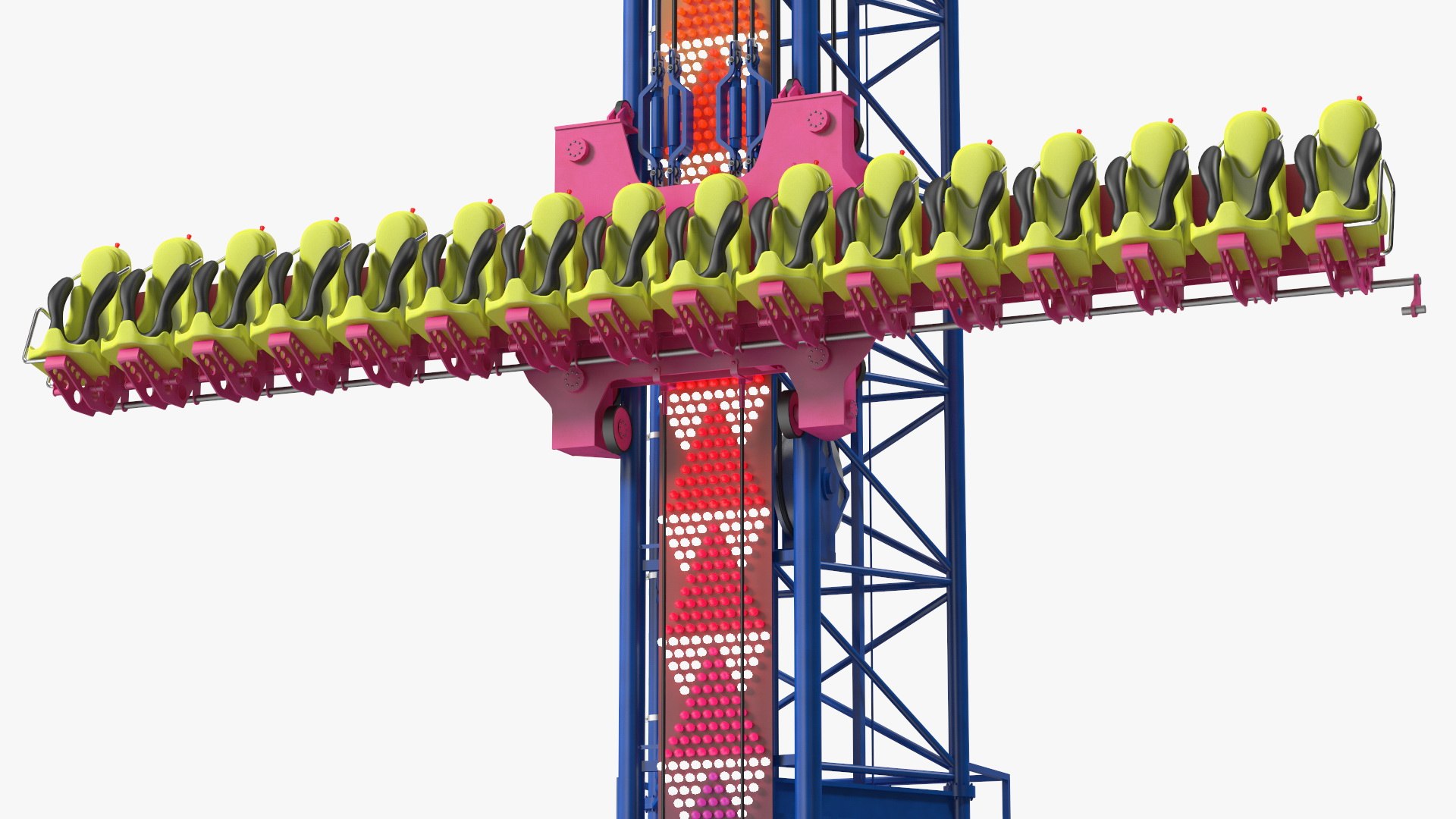 Sky Drop Tower 3D Model - TurboSquid 1872840