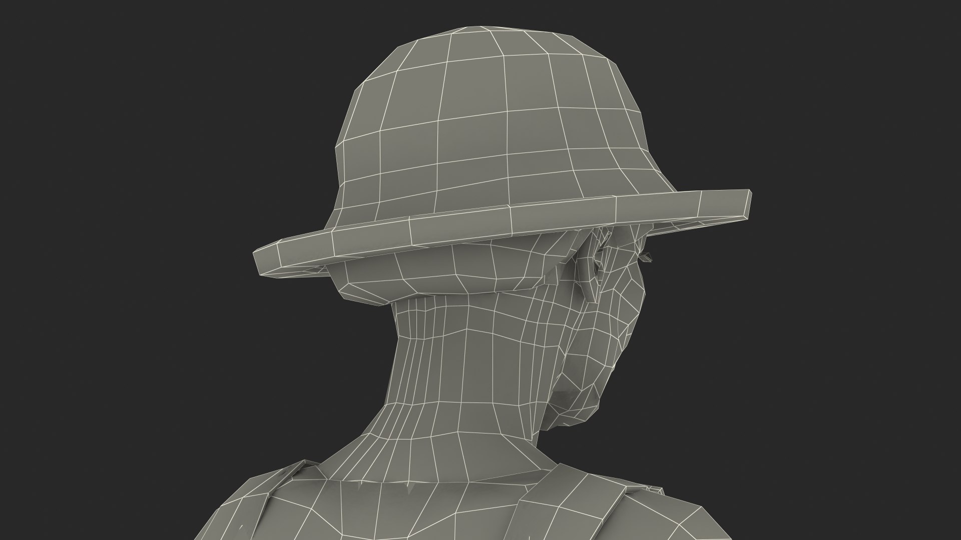 3D Asian Grandma Gardener Style Standing model - TurboSquid 2083624