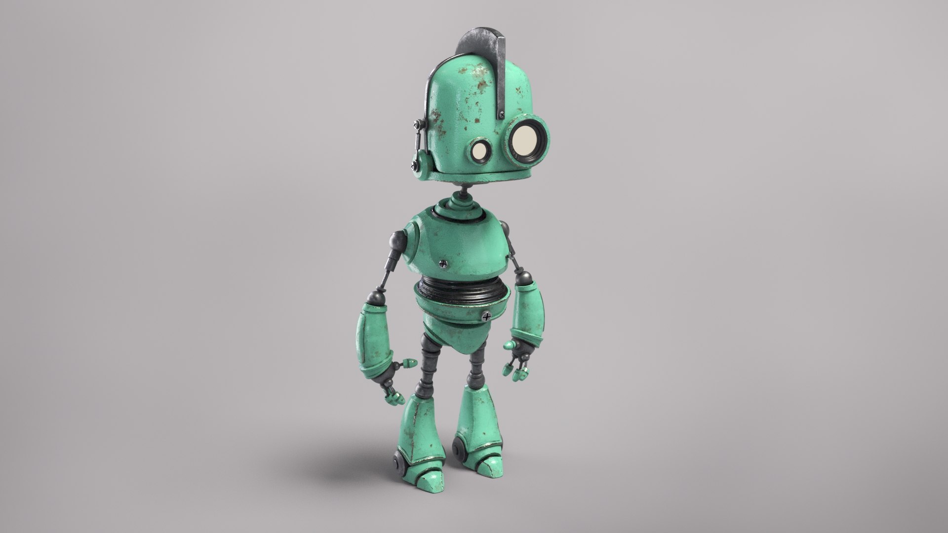 3D Robot Buddies Model - TurboSquid 1678370