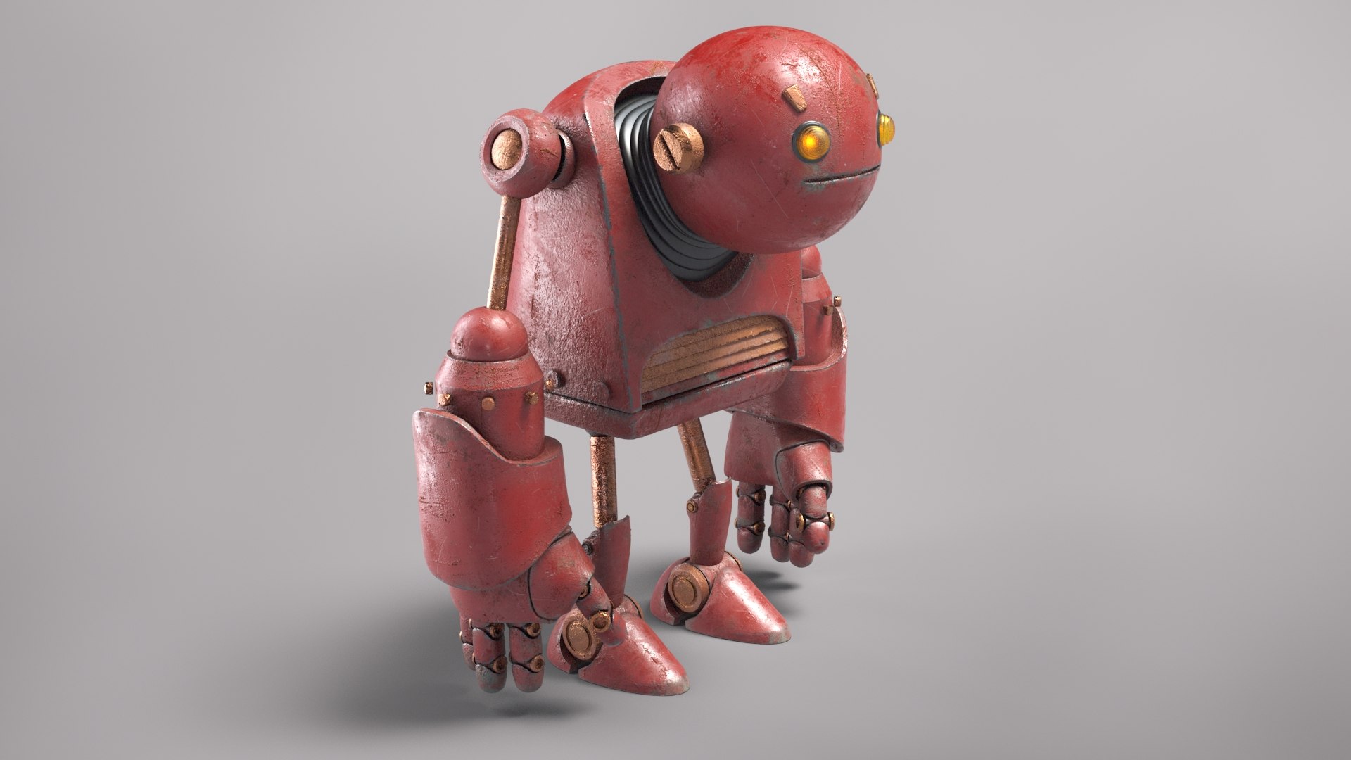 3D Robot Buddies Model - TurboSquid 1678370