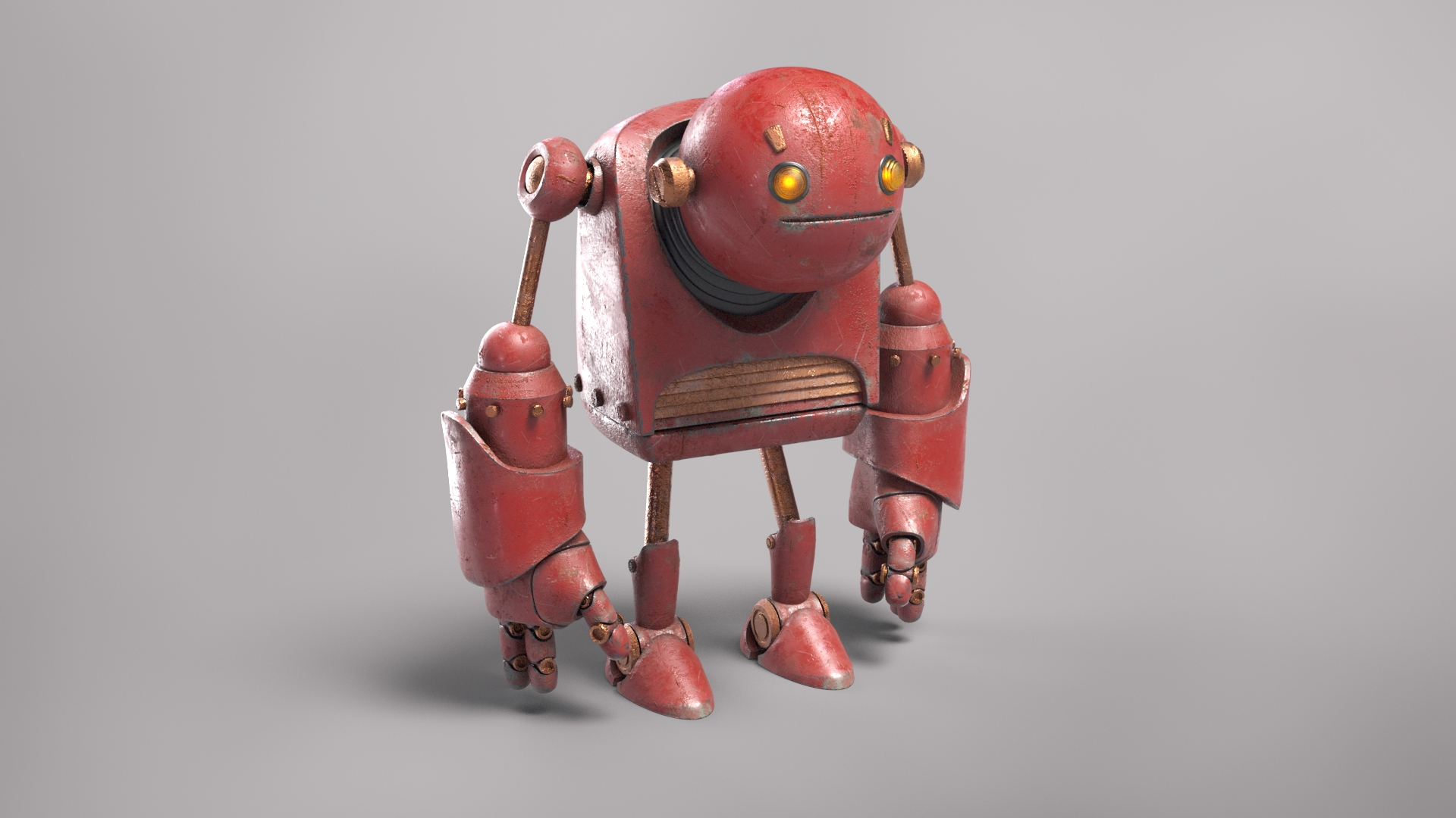 3D Robot Buddies Model - TurboSquid 1678370