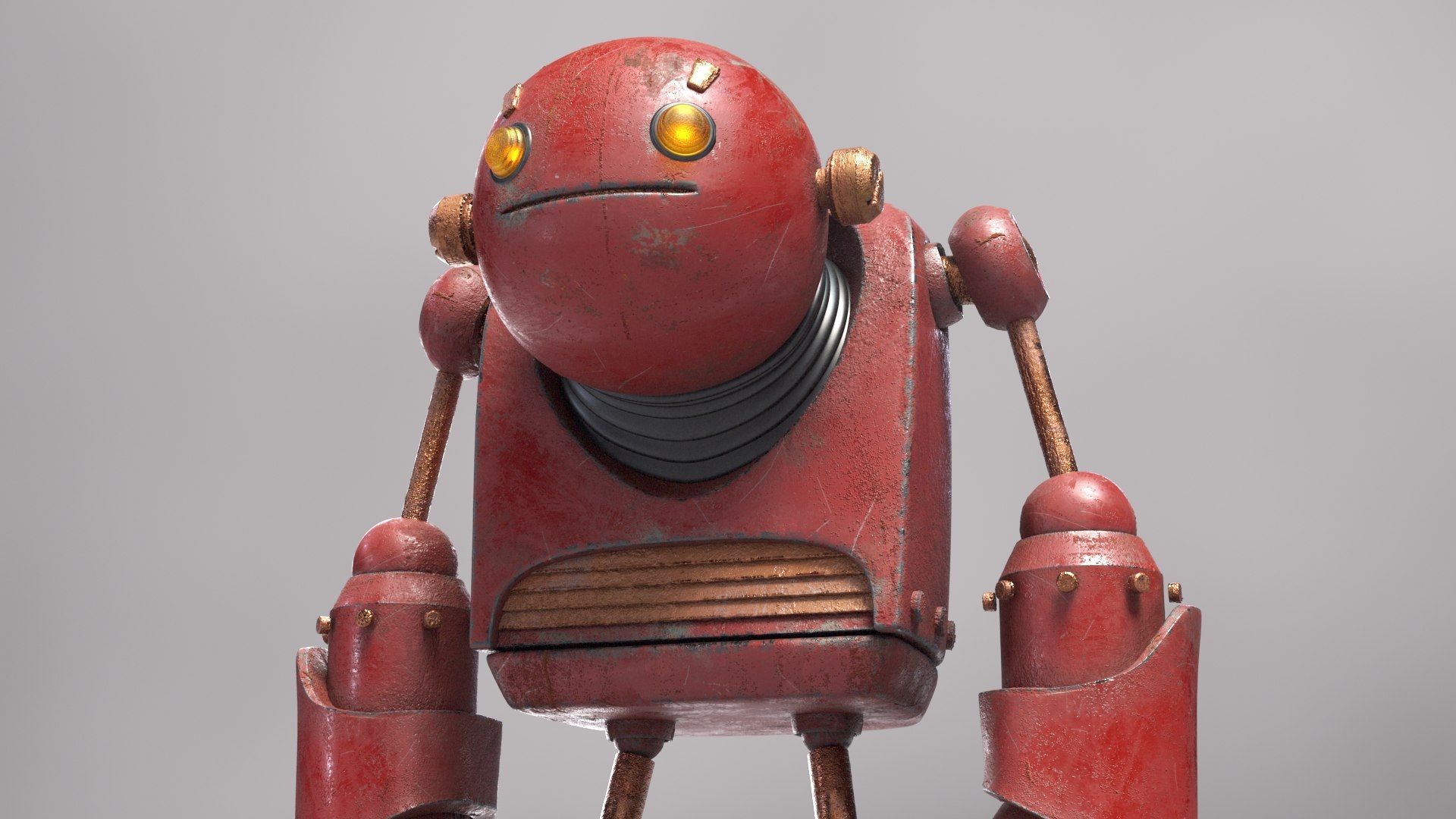 3D Robot Buddies Model - TurboSquid 1678370