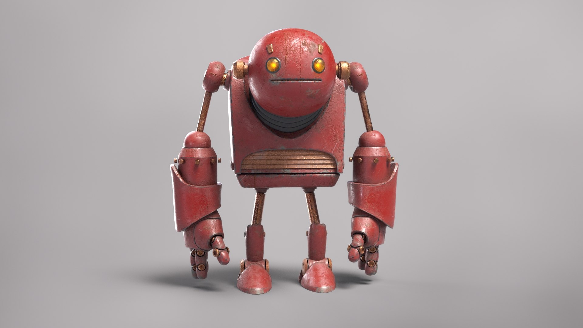 3D Robot Buddies Model - TurboSquid 1678370