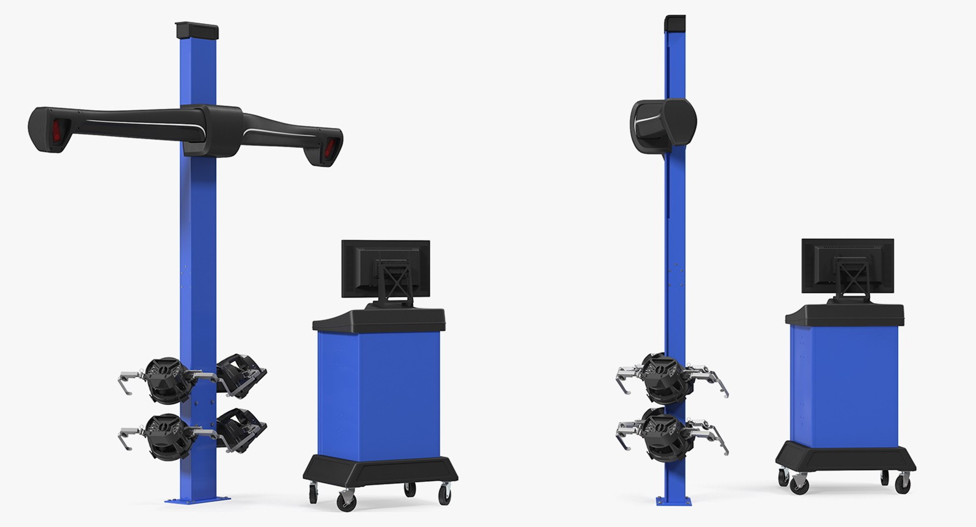 Wheel Aligner Car Equipment Model - TurboSquid 1408313