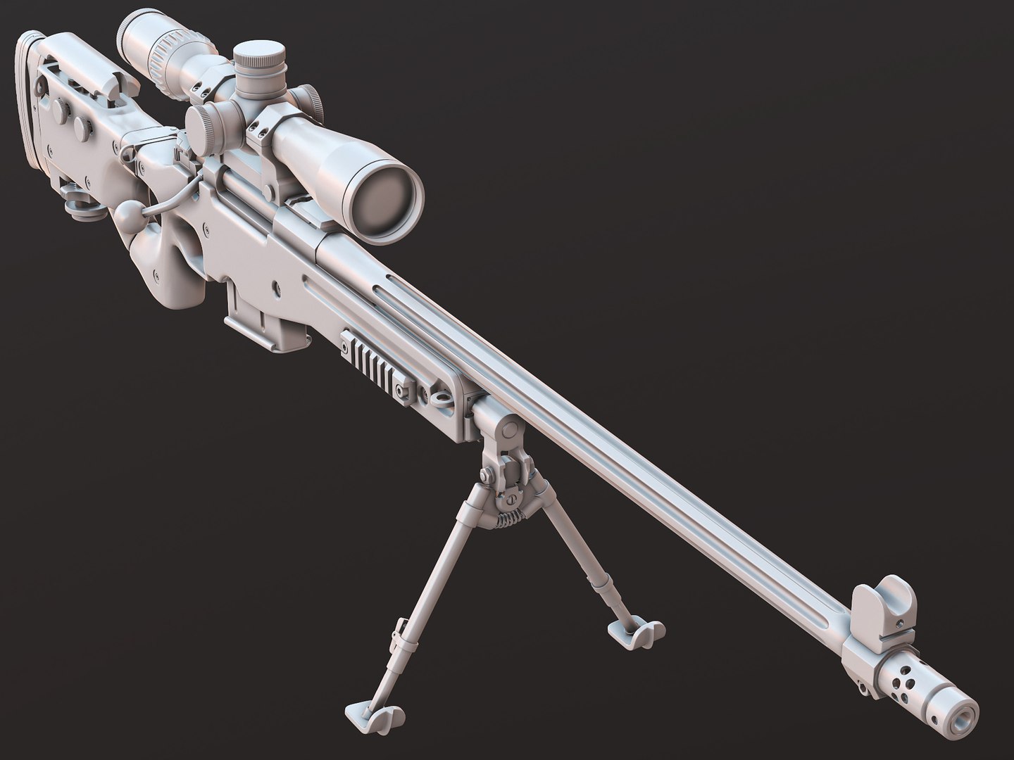 3D AWP Model - TurboSquid 2023188