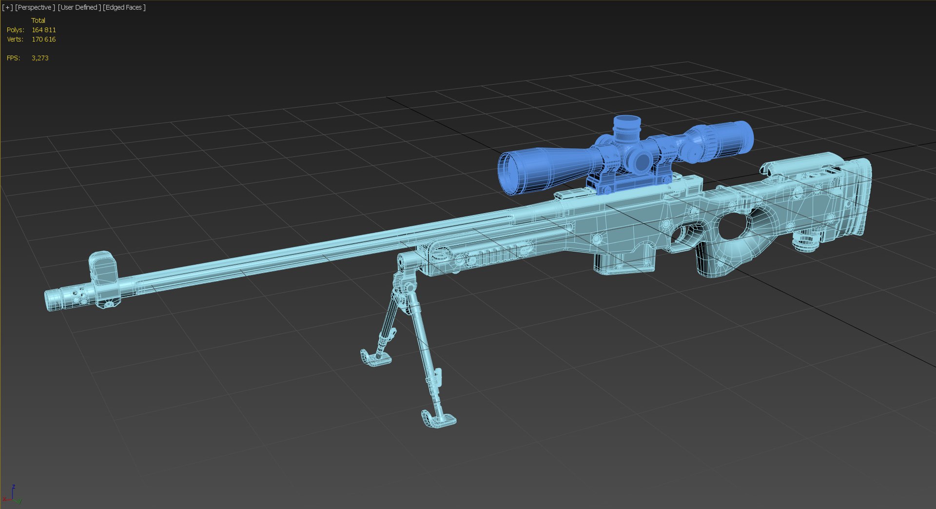 3D AWP Model - TurboSquid 2023188