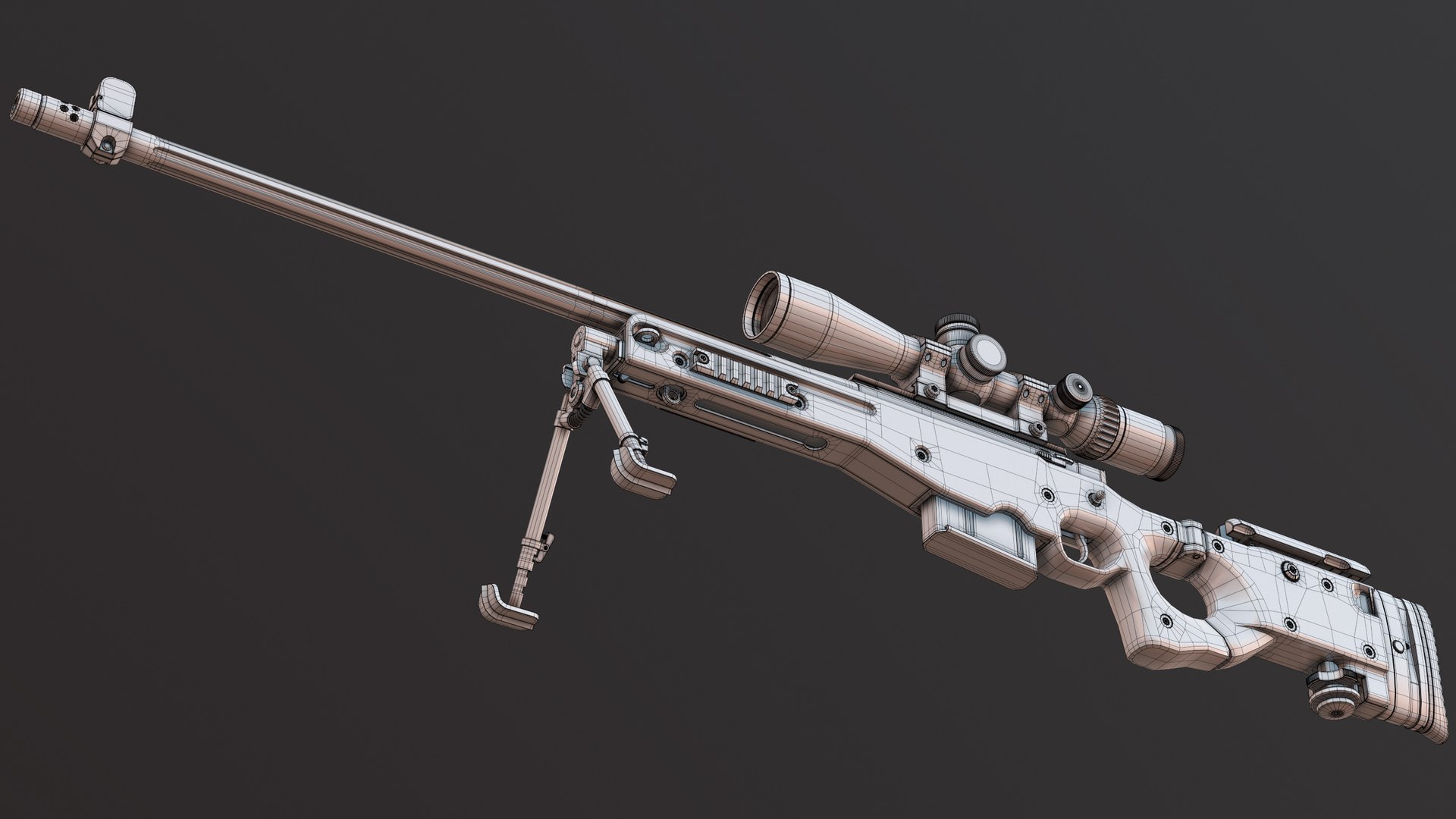3D AWP Model - TurboSquid 2023188