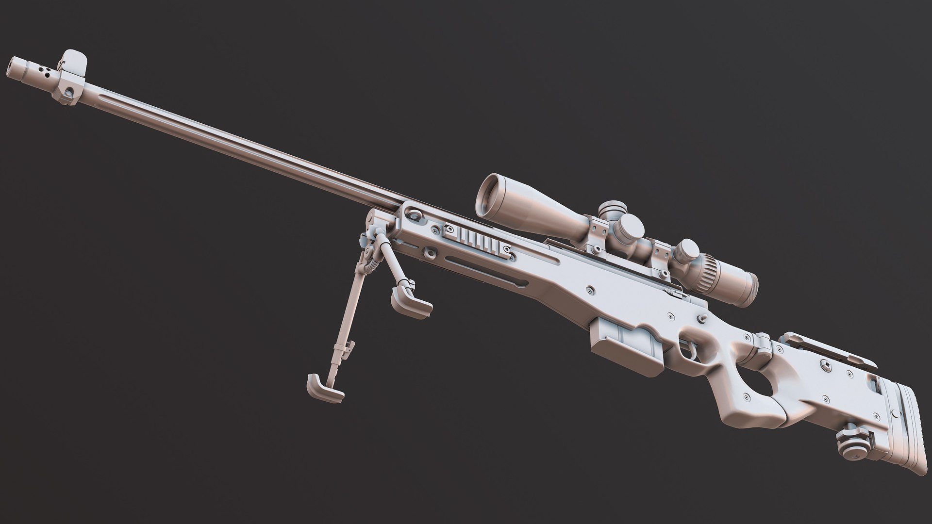 3D AWP Model - TurboSquid 2023188