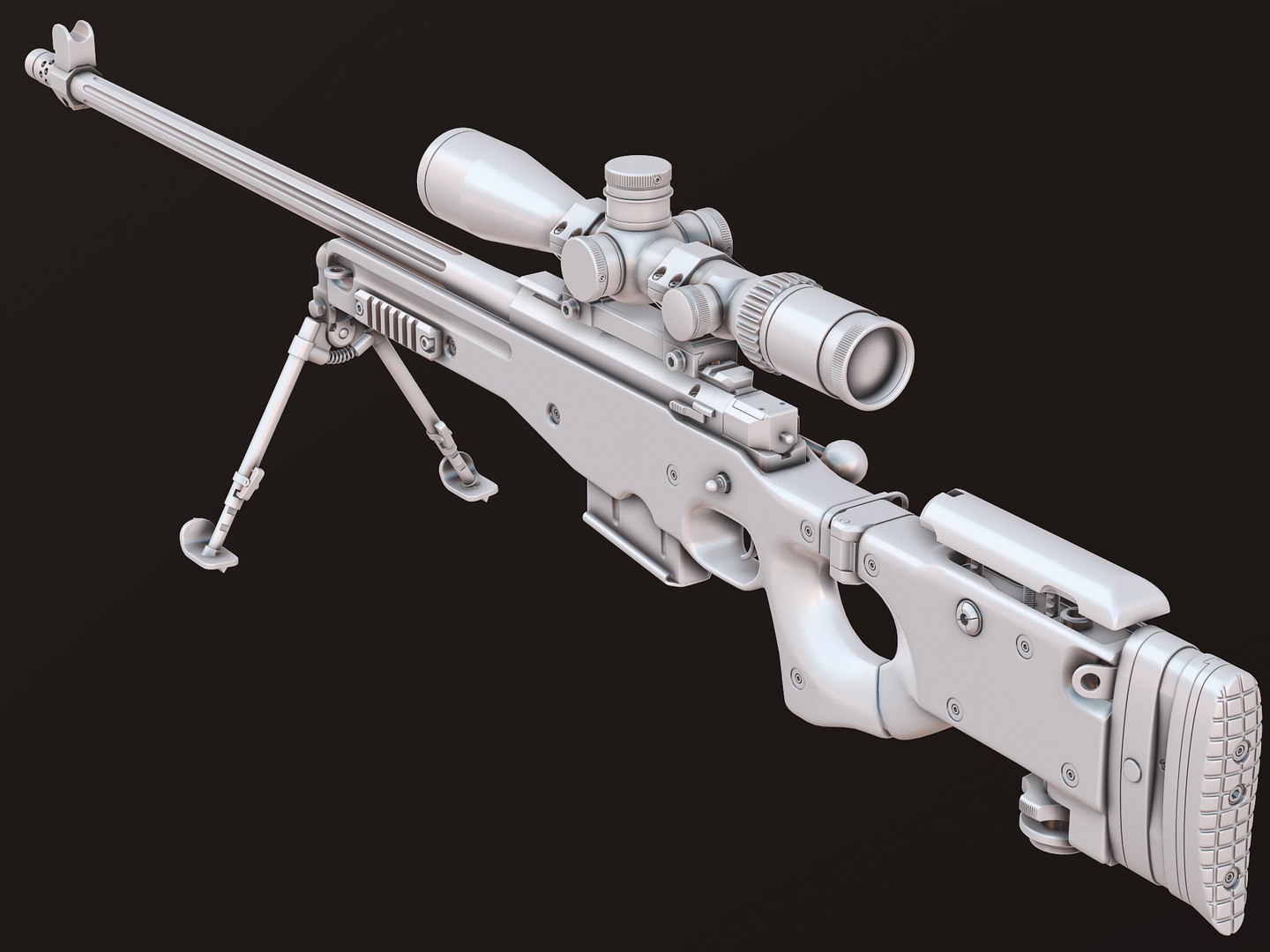 3D AWP Model - TurboSquid 2023188
